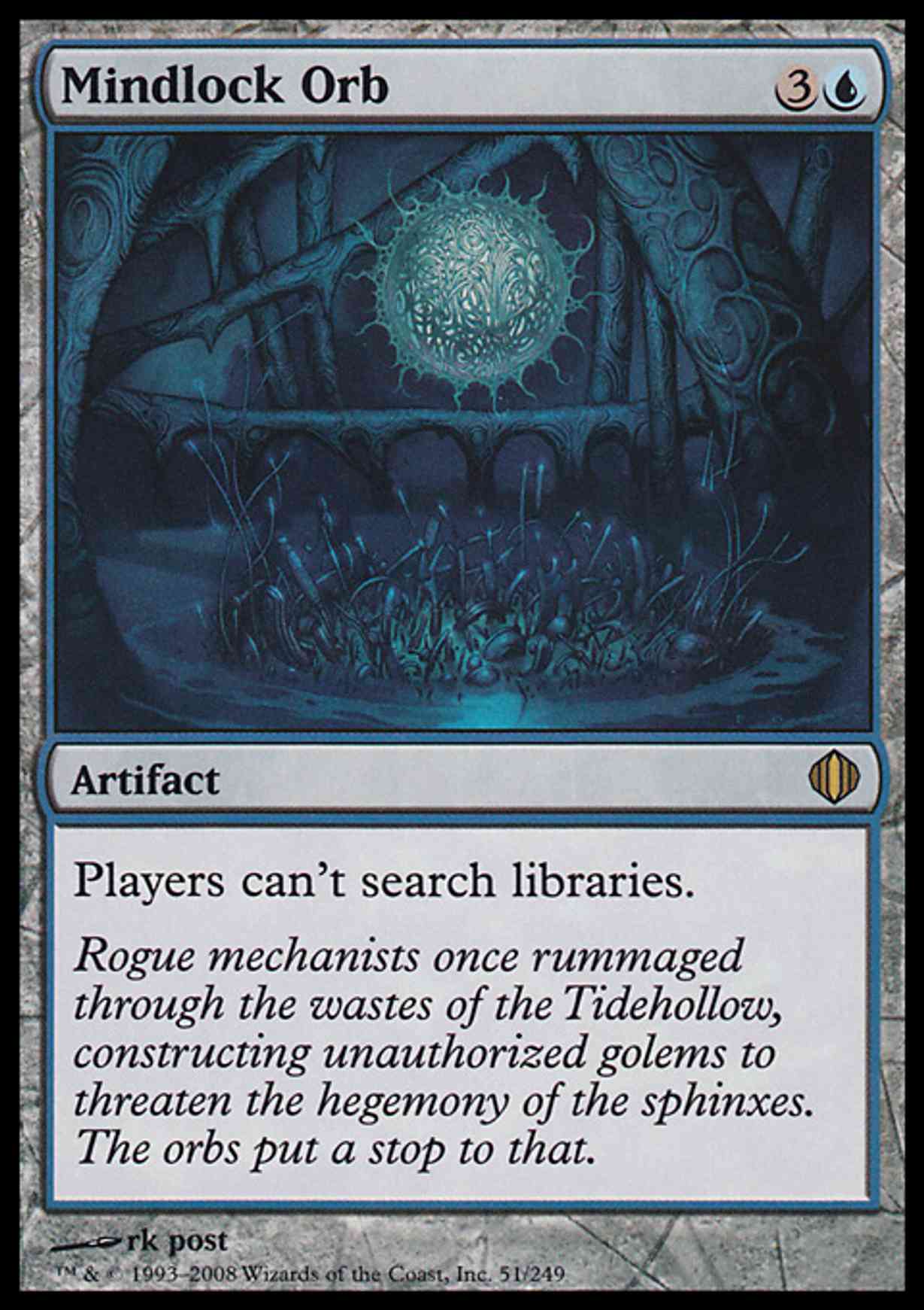 Mindlock Orb Price from mtg Shards of Alara