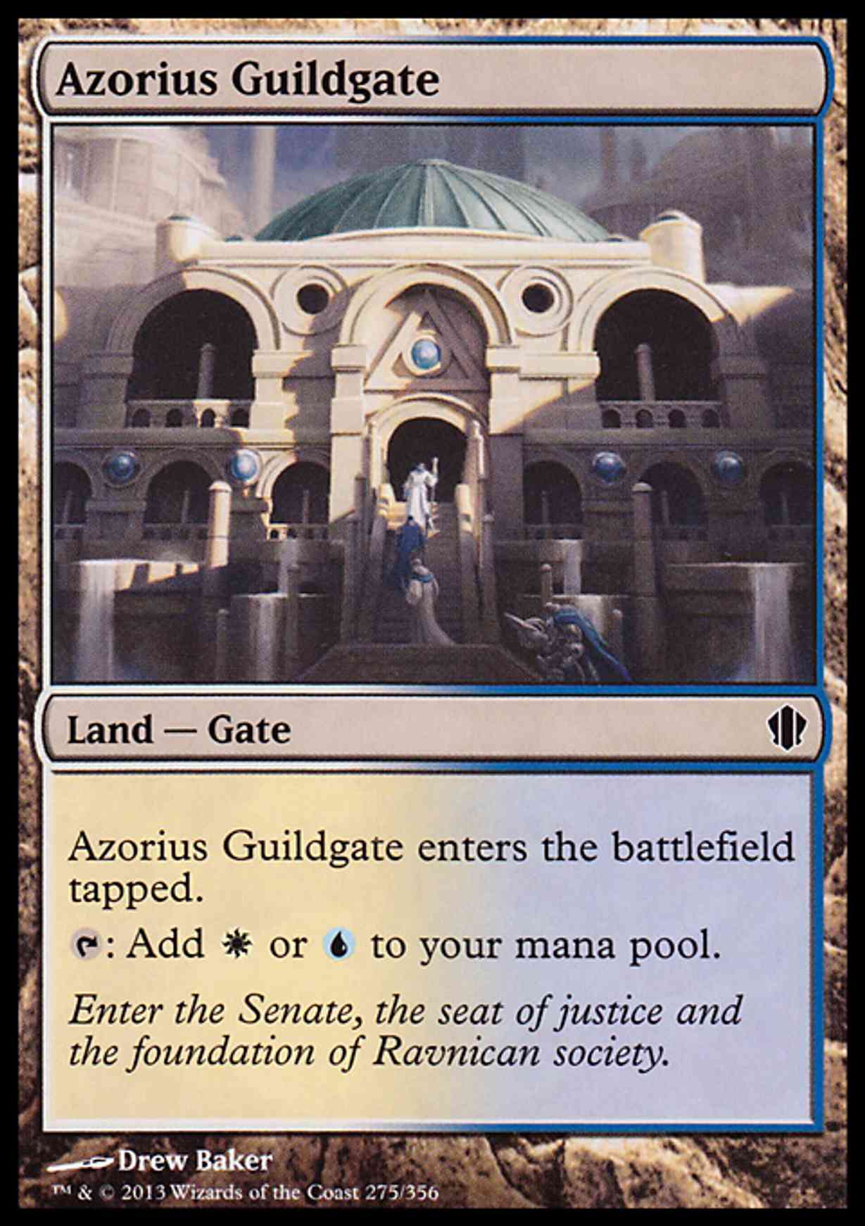 Azorius Guildgate Price from mtg Commander 2013 Edition