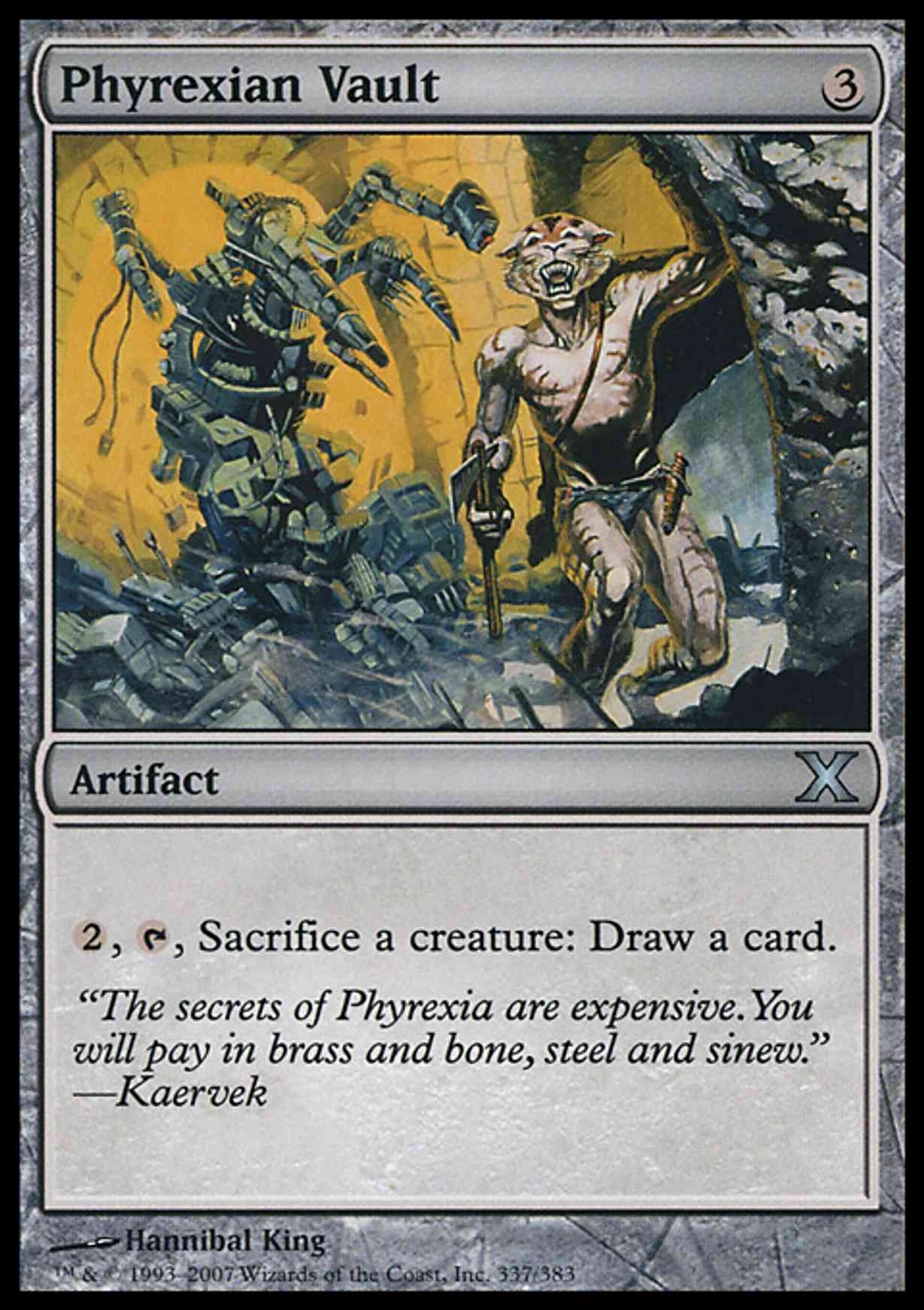 Phyrexian Vault Price from mtg Tenth Edition