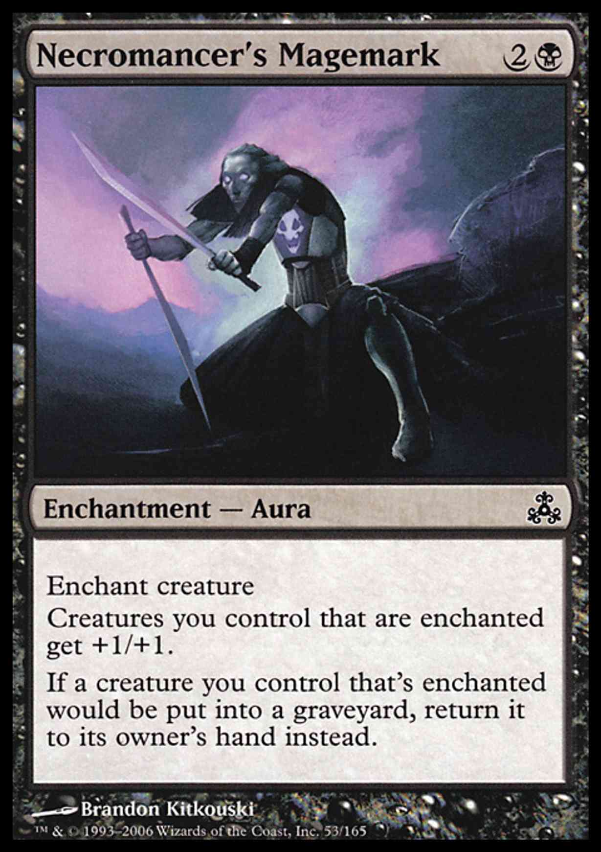 Necromancer's Magemark Price from mtg Guildpact