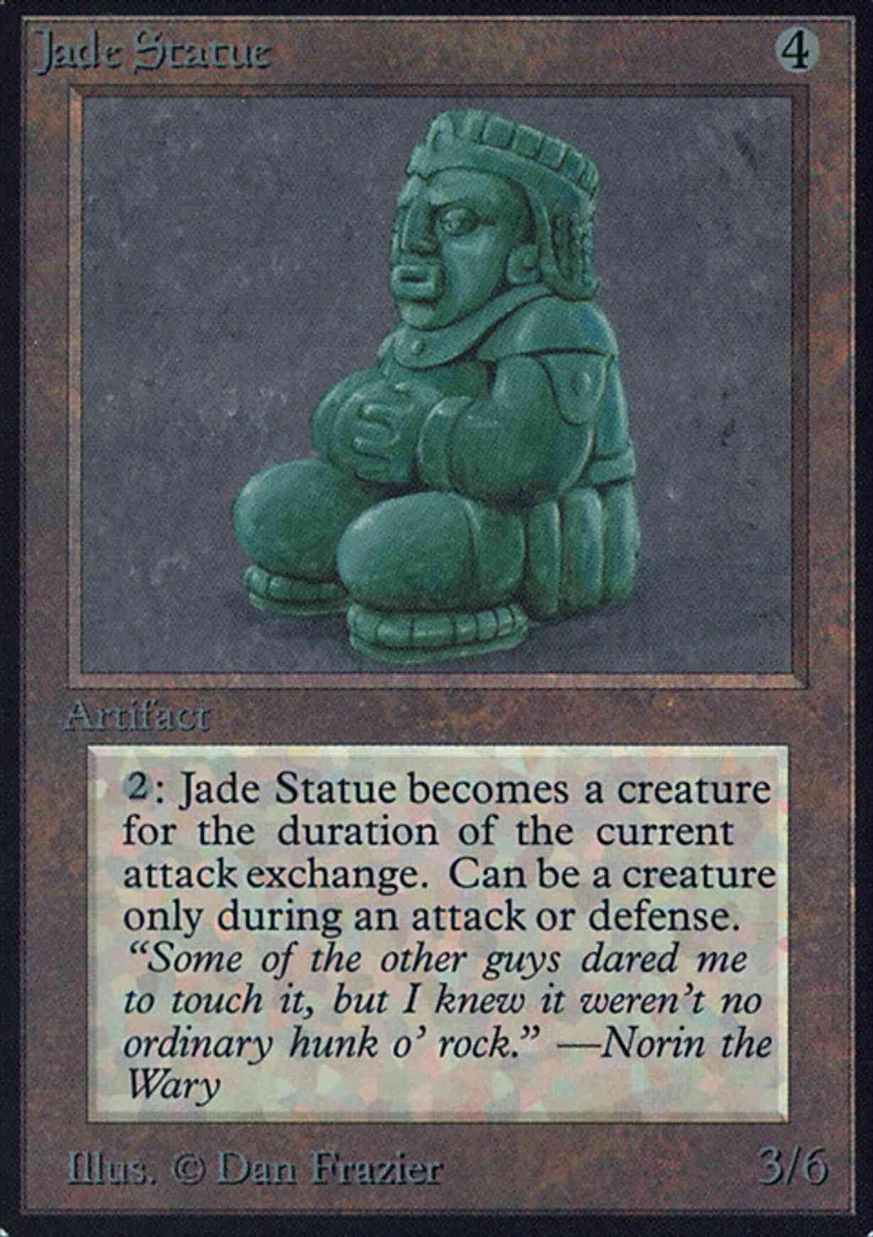 Jade Statue Price from mtg Limited Edition Alpha