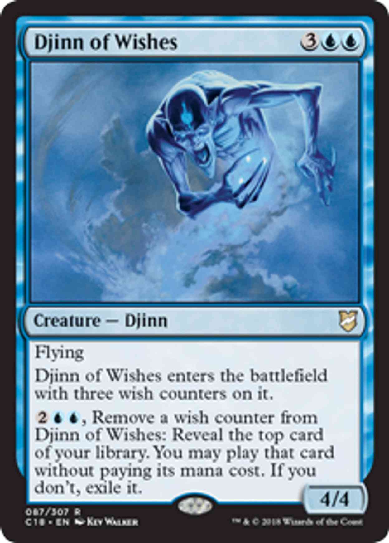 Djinn of Wishes Price from mtg Commander 2018