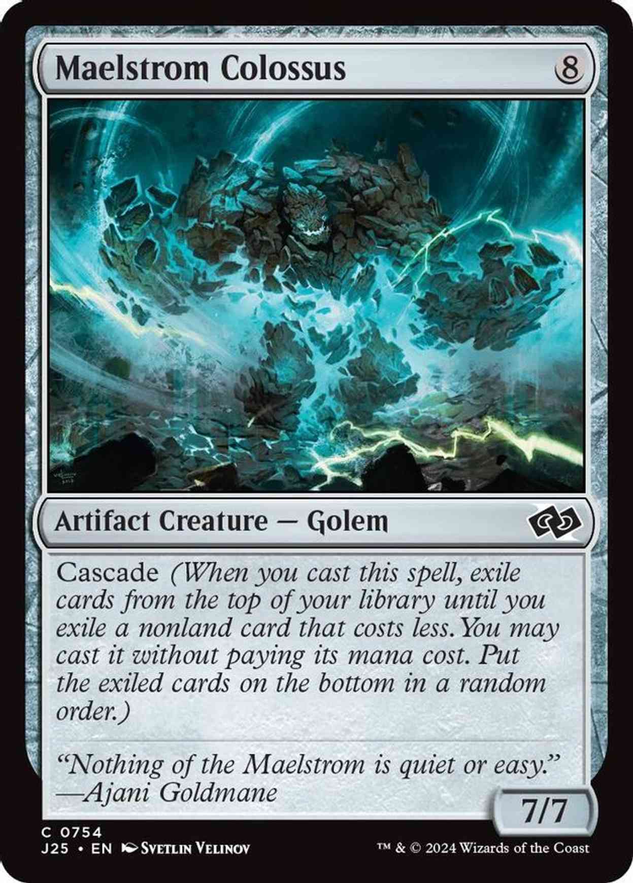 Maelstrom Colossus Price from mtg Foundations Jumpstart