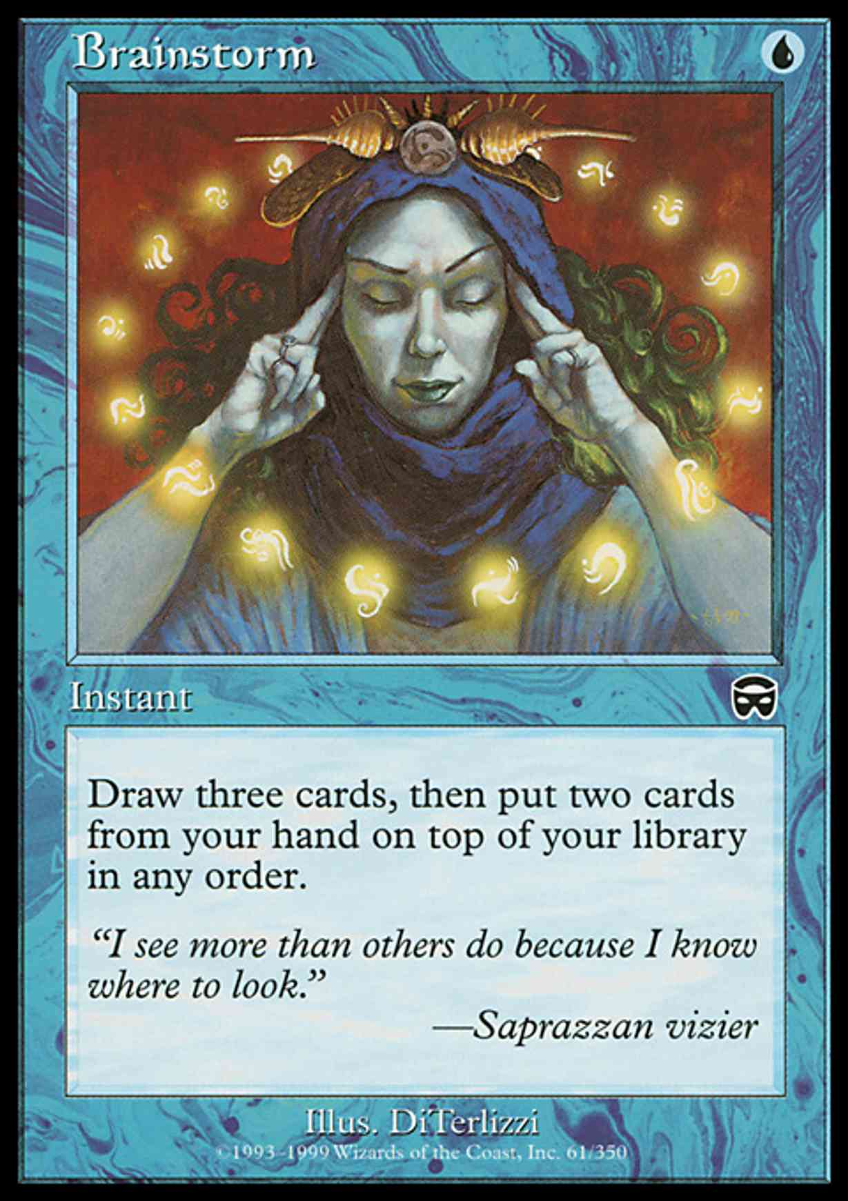 Brainstorm Price from mtg Mercadian Masques