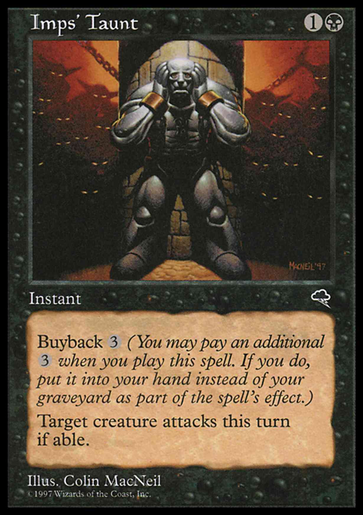 Imps' Taunt Price from mtg Tempest