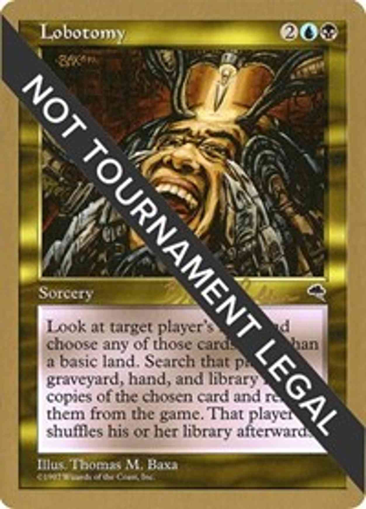 Lobotomy - 1998 Brian Selden (TMP) Price from mtg World Championship Decks