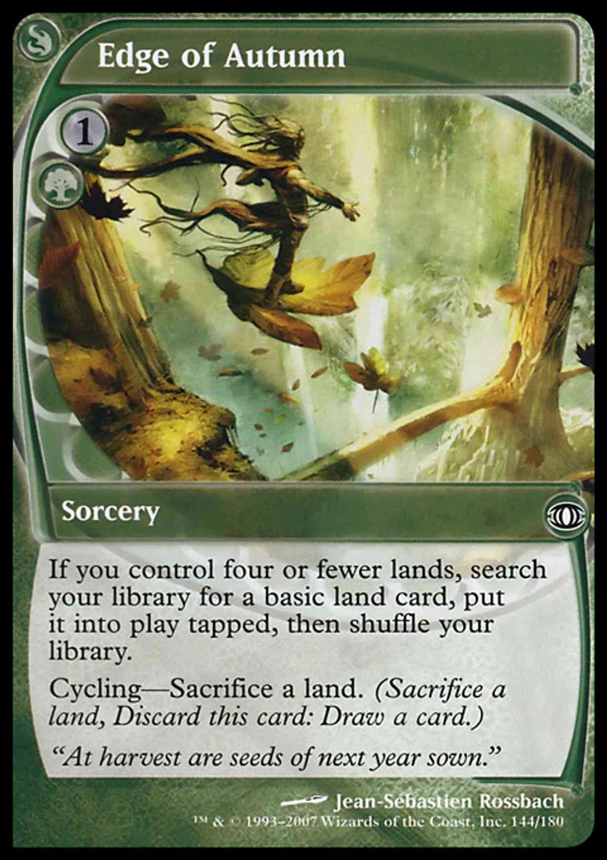 Edge of Autumn Price from mtg Future Sight