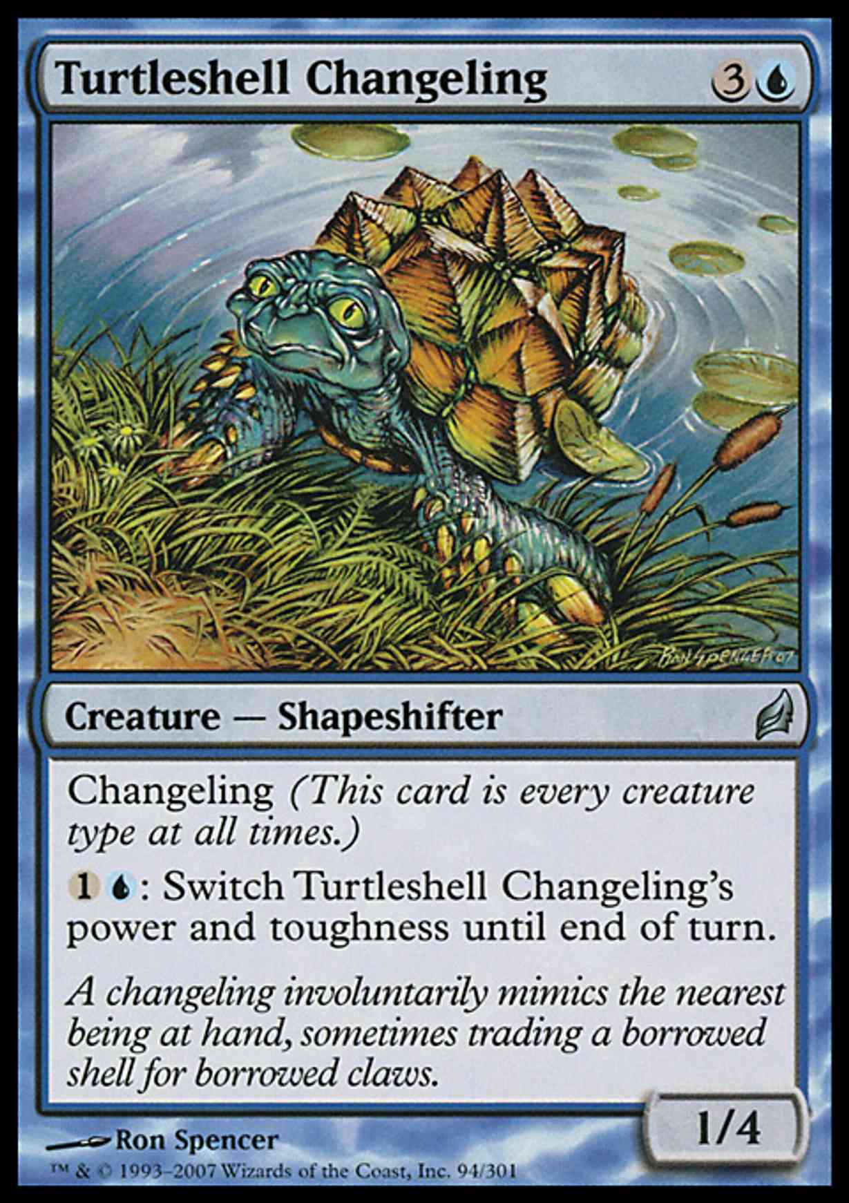 Turtleshell Changeling Price from mtg Lorwyn