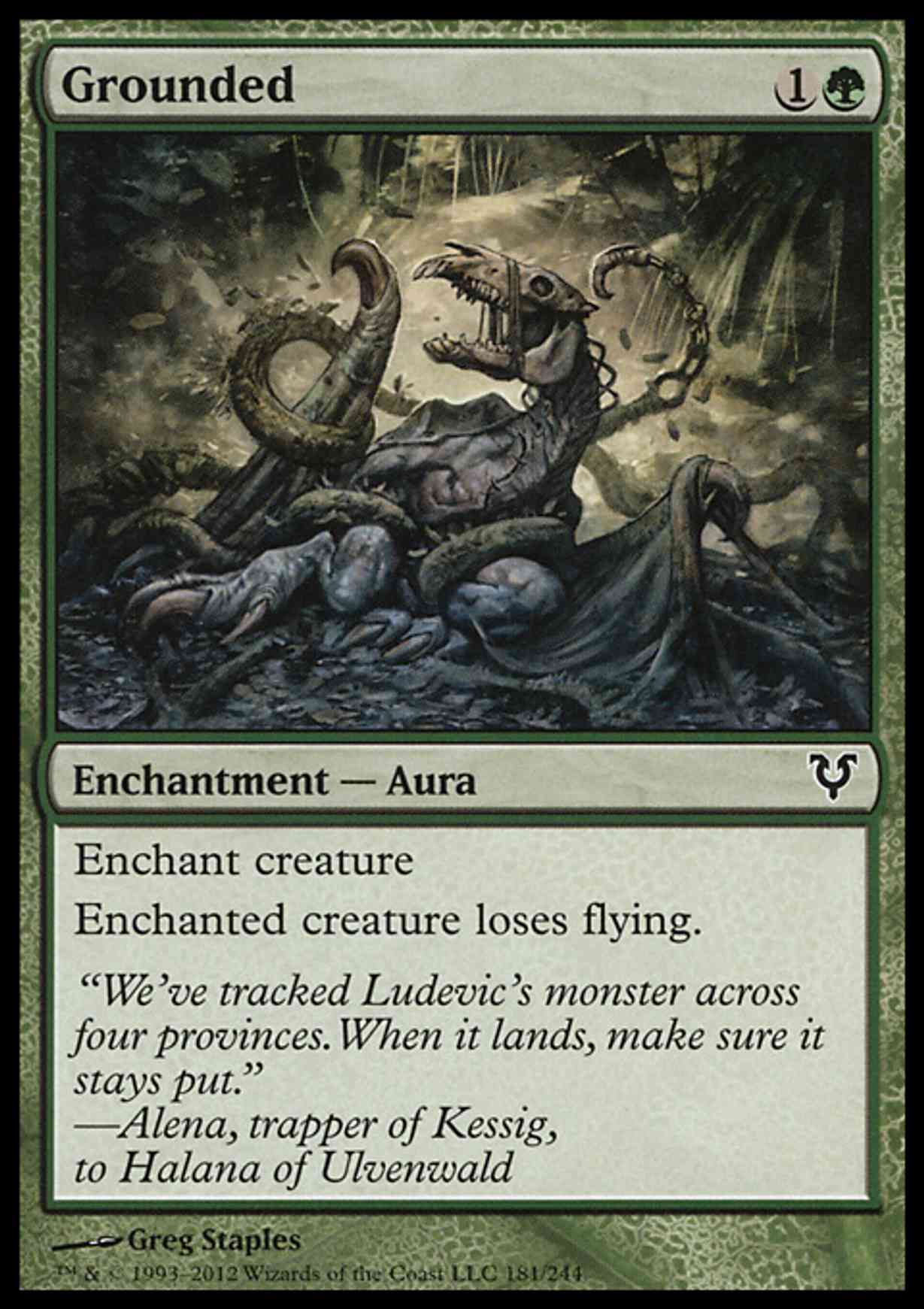 Grounded Price from mtg Avacyn Restored