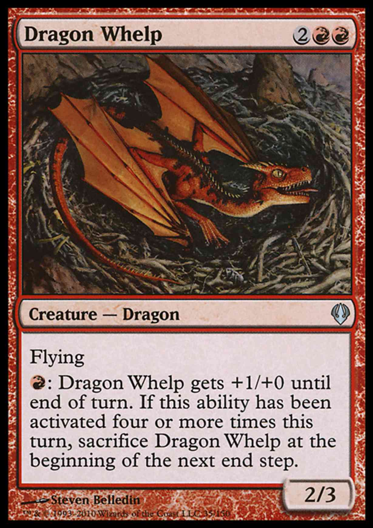 Dragon Whelp Price from mtg Archenemy