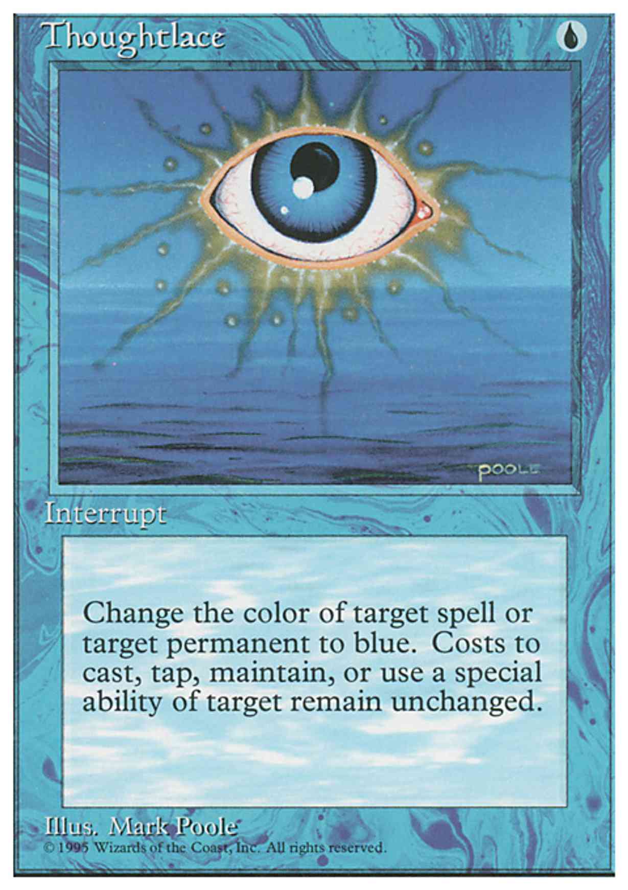 Thoughtlace Price from mtg Fourth Edition