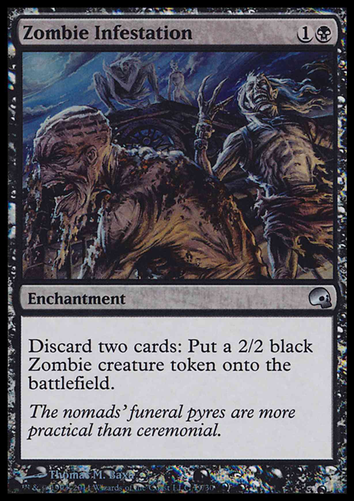 Zombie Infestation Price from mtg Premium Deck Series: Graveborn