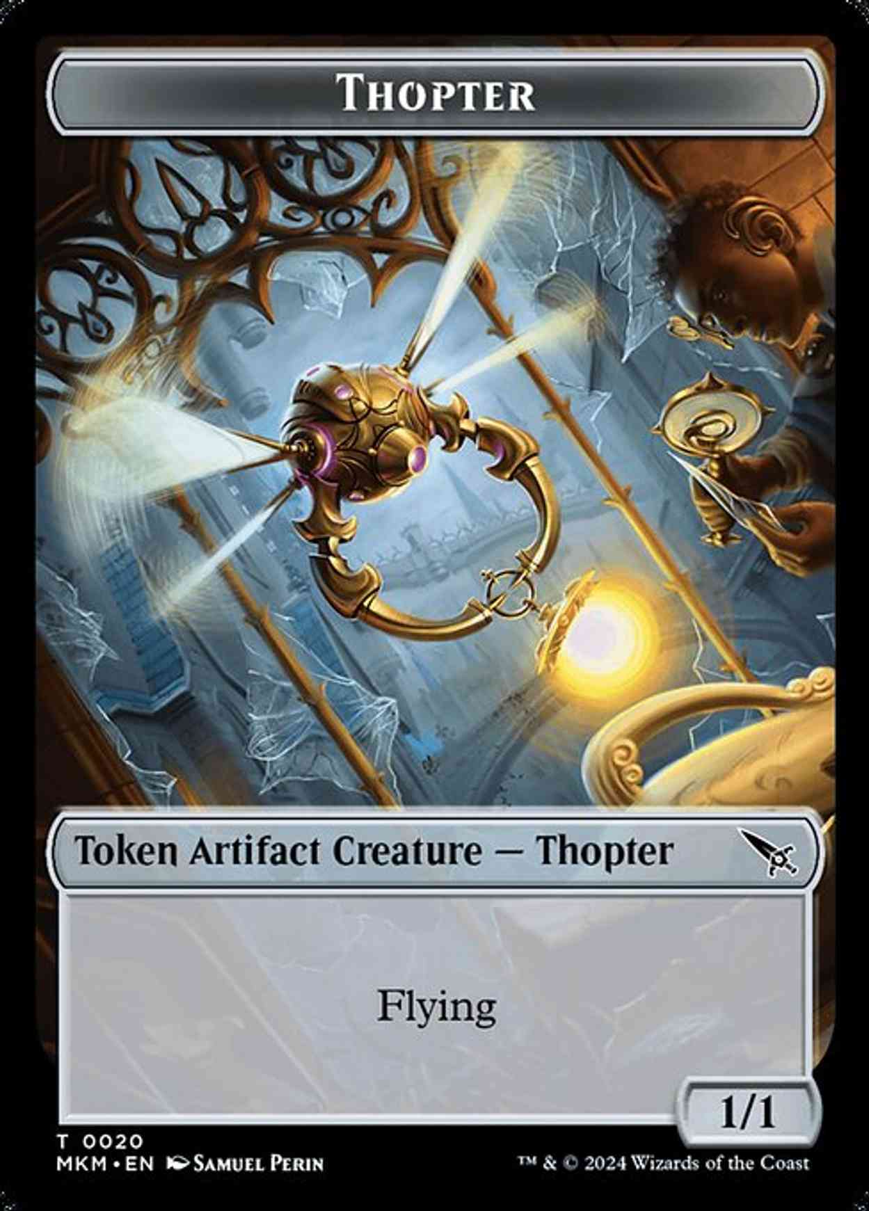 Thopter (0020) Token Price from mtg Murders at Karlov Manor