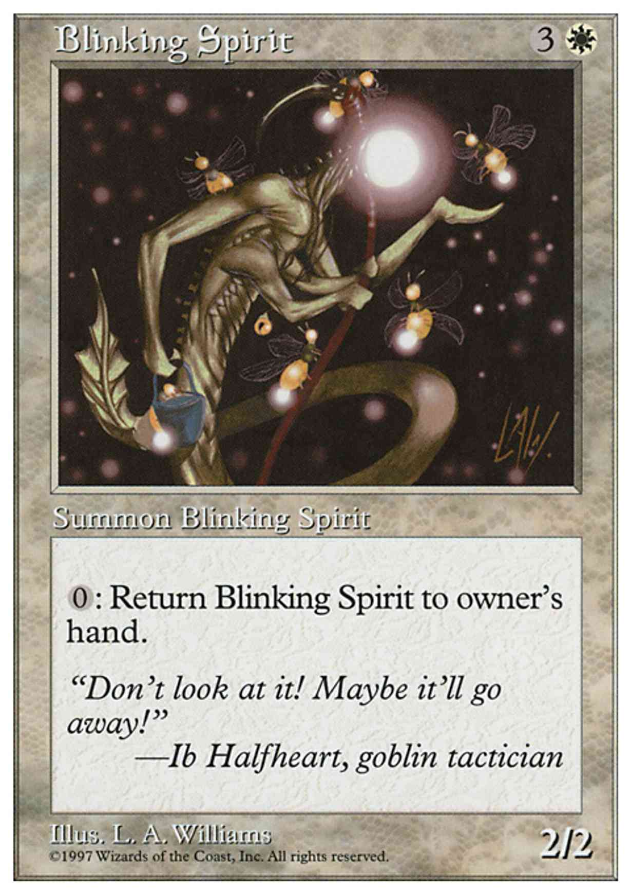 Blinking Spirit Price from mtg Fifth Edition