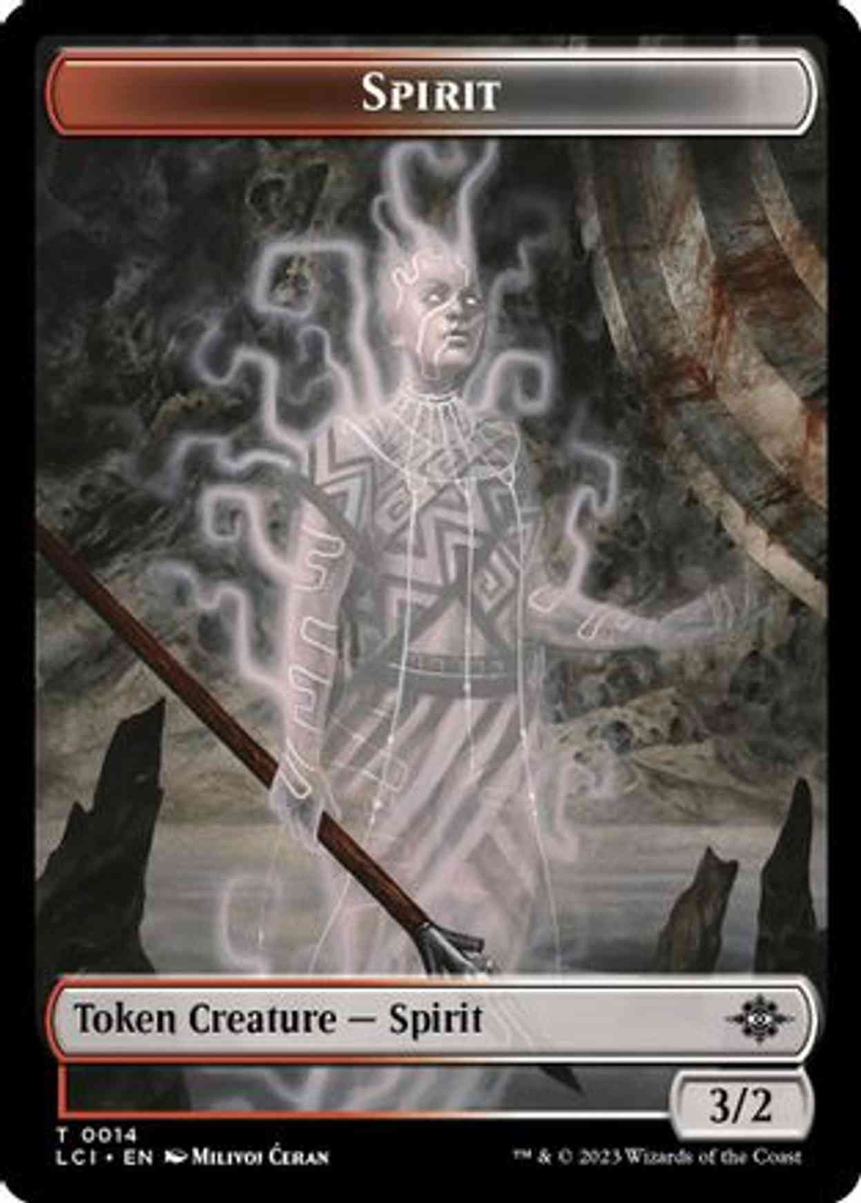 Spirit Token Price from mtg The Lost Caverns of Ixalan Tokens