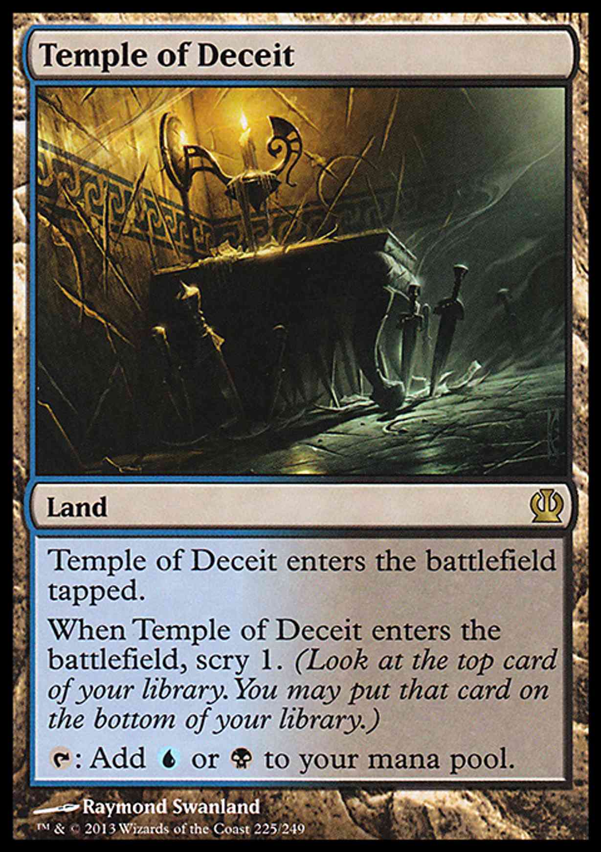 Temple of Deceit Price from mtg Theros
