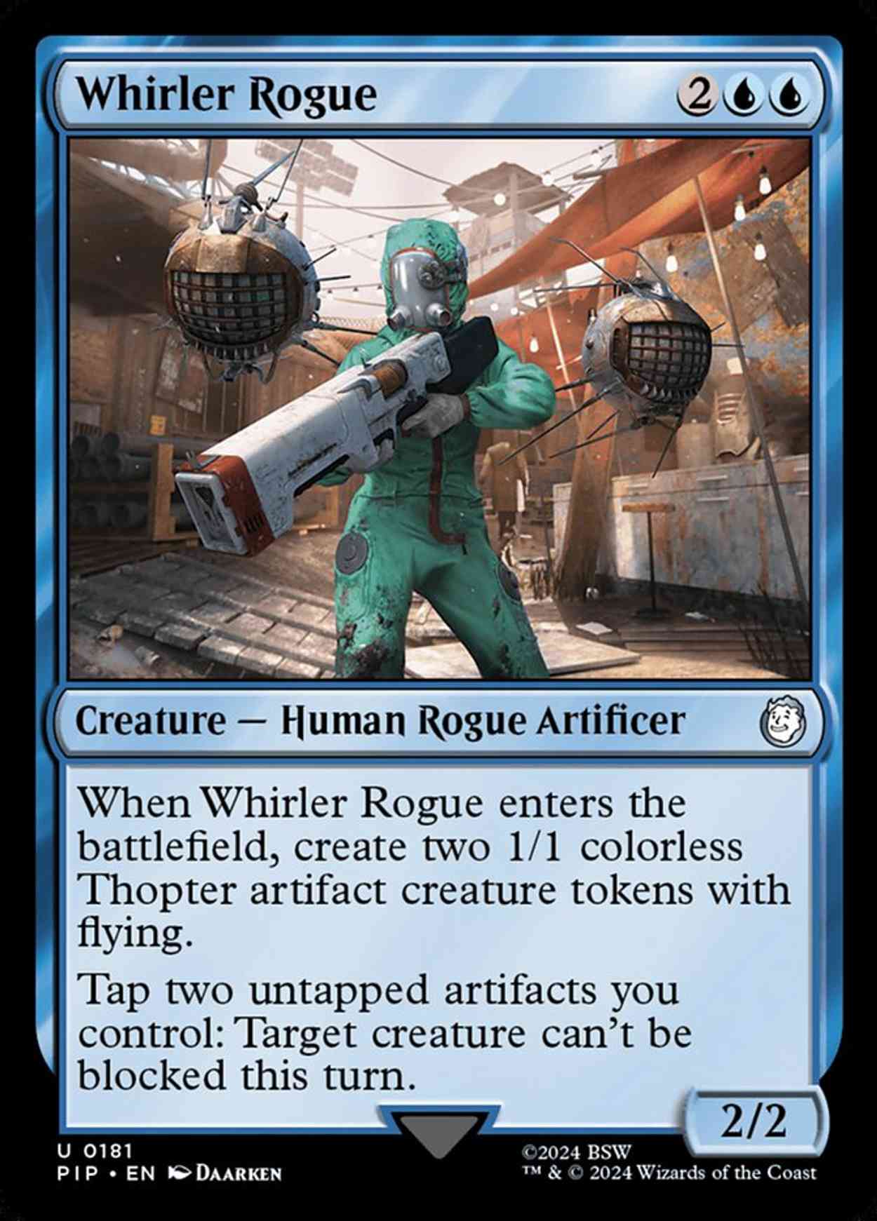 Whirler Rogue Price from mtg Universes Beyond: Fallout