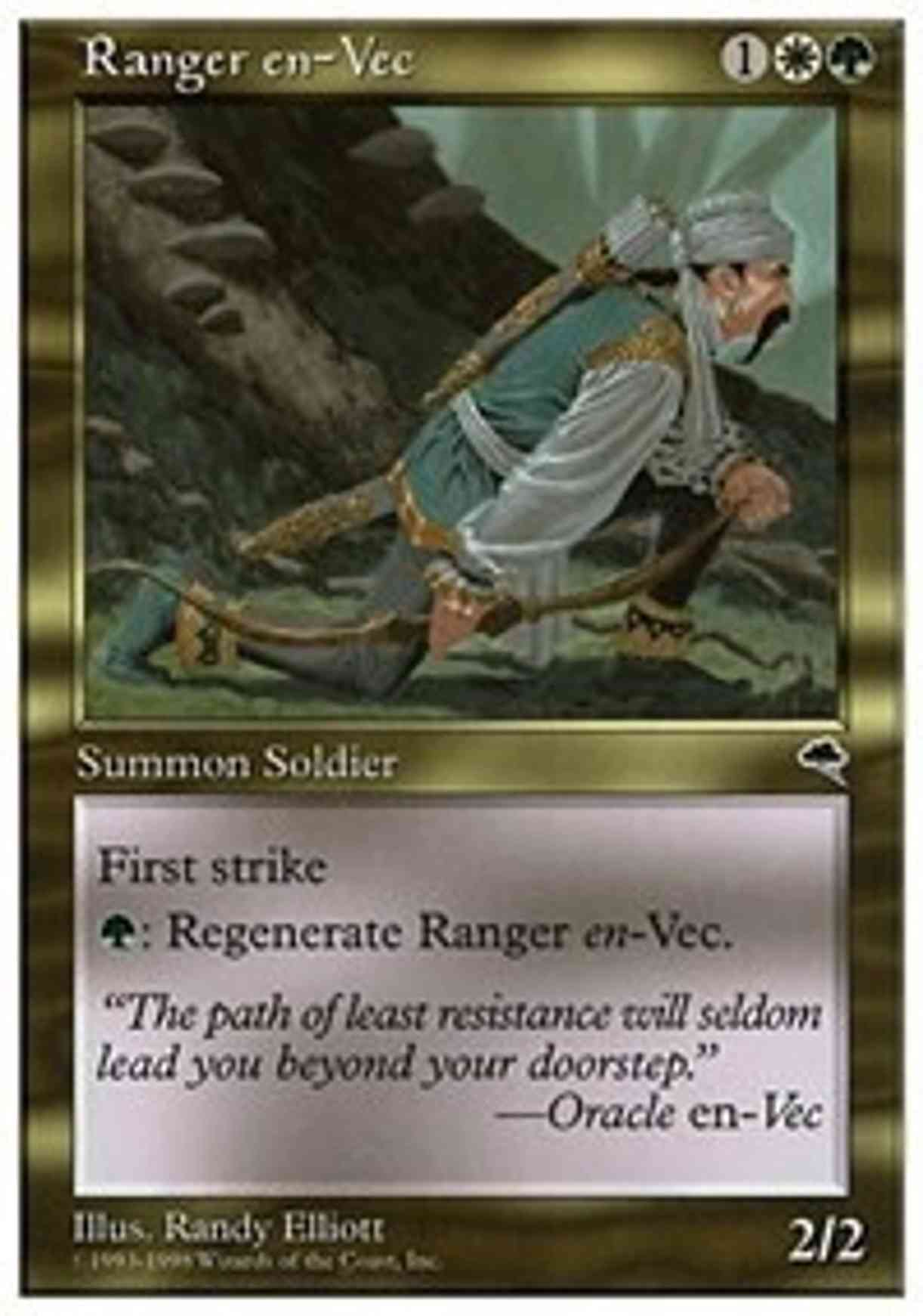 Ranger en-Vec Price from mtg Anthologies
