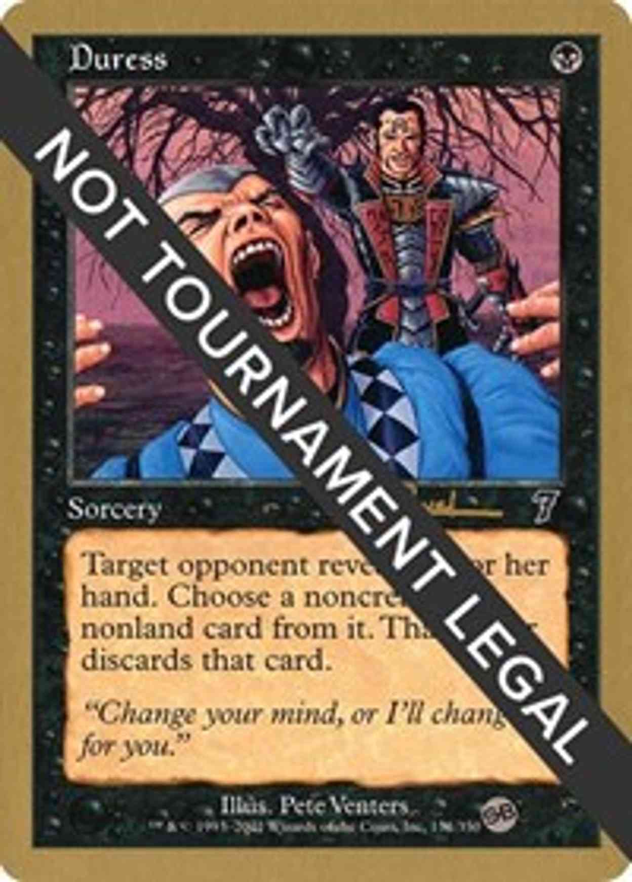 Duress - 2001 Antoine Ruel (7ED) (SB) Price from mtg World Championship ...