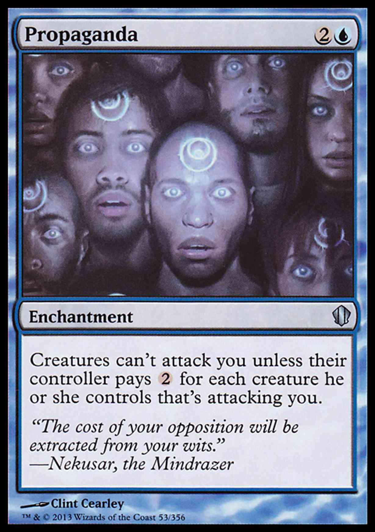 Propaganda Price from mtg Commander 2013 Edition