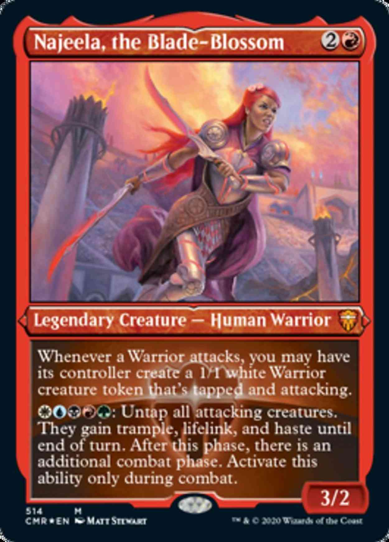 Najeela, the Blade-Blossom (Foil Etched) Price from mtg Commander Legends