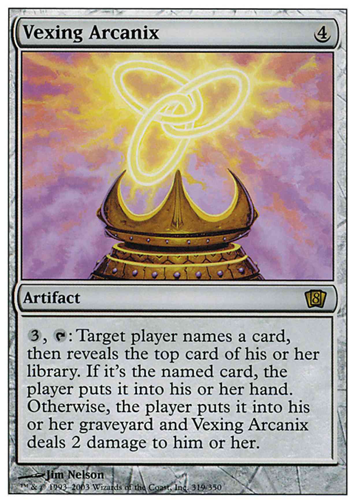 Vexing Arcanix Price from mtg Eighth Edition
