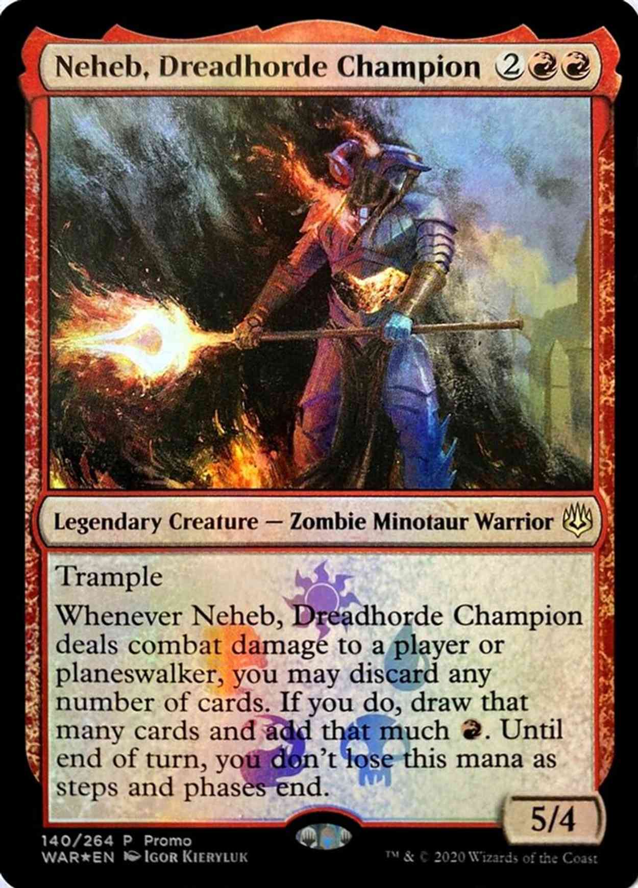 Neheb, Dreadhorde Champion Price from mtg Media Promos