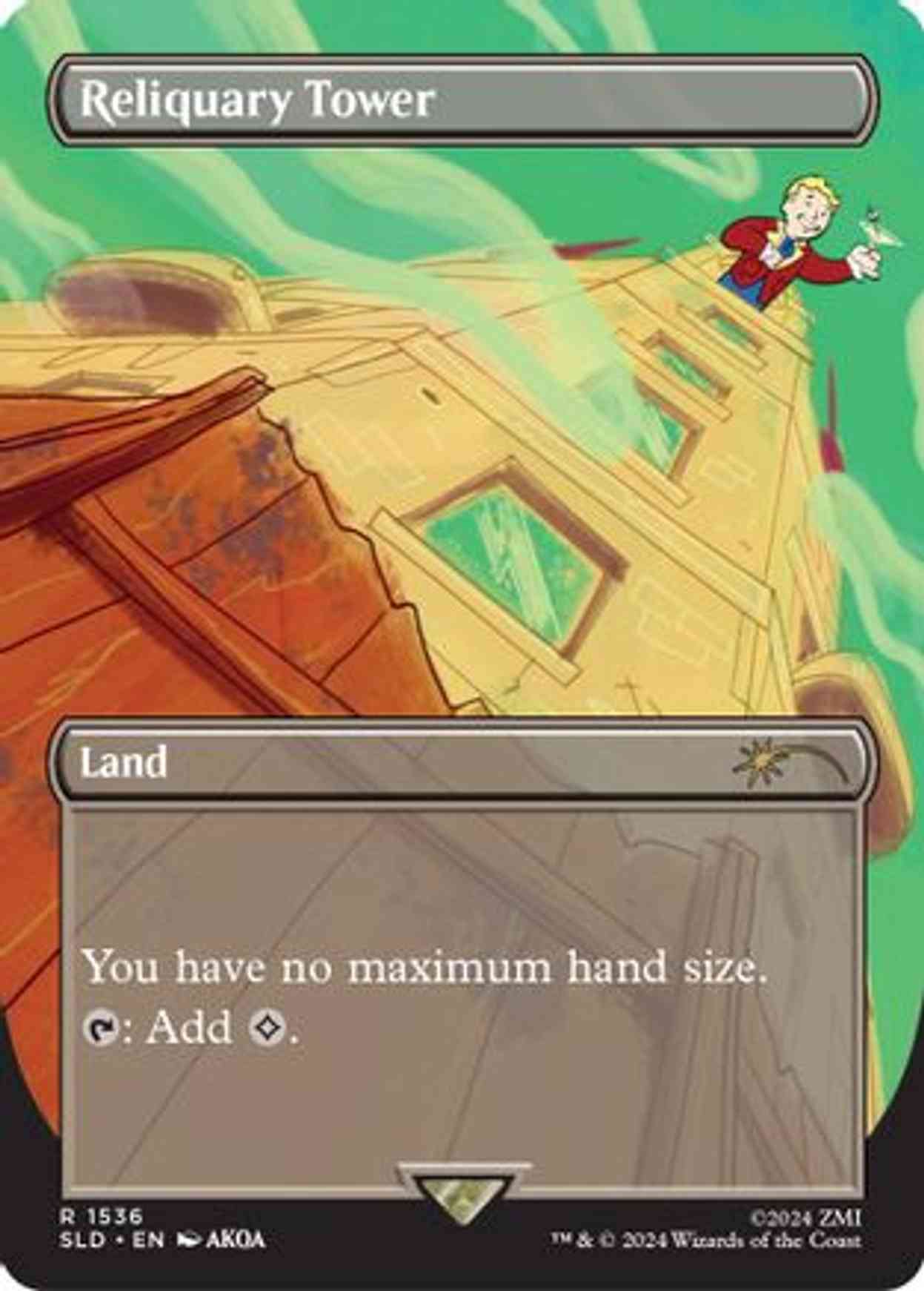 Reliquary Tower (1536) Price from mtg Secret Lair Drop Series