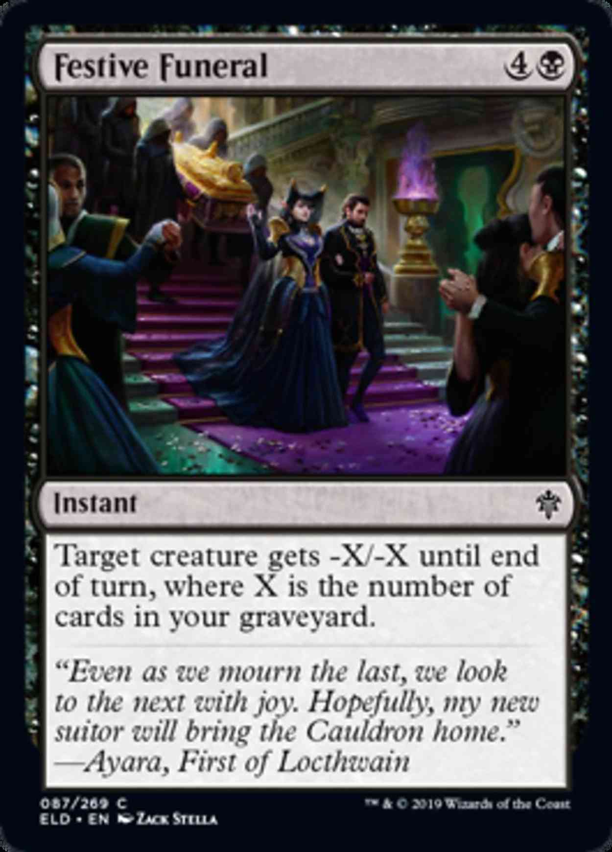 Festive Funeral Price from mtg Throne of Eldraine