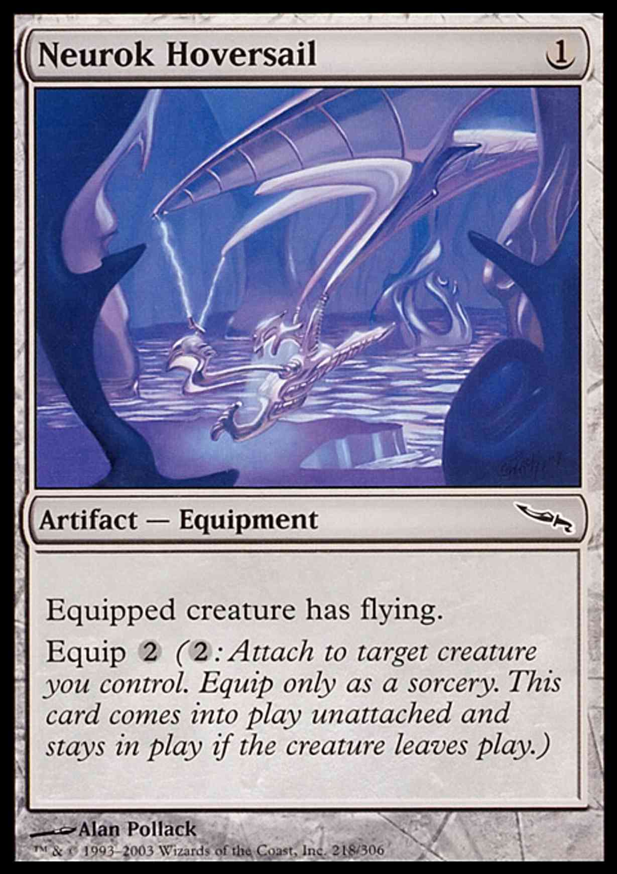 Neurok Hoversail Price from mtg Mirrodin