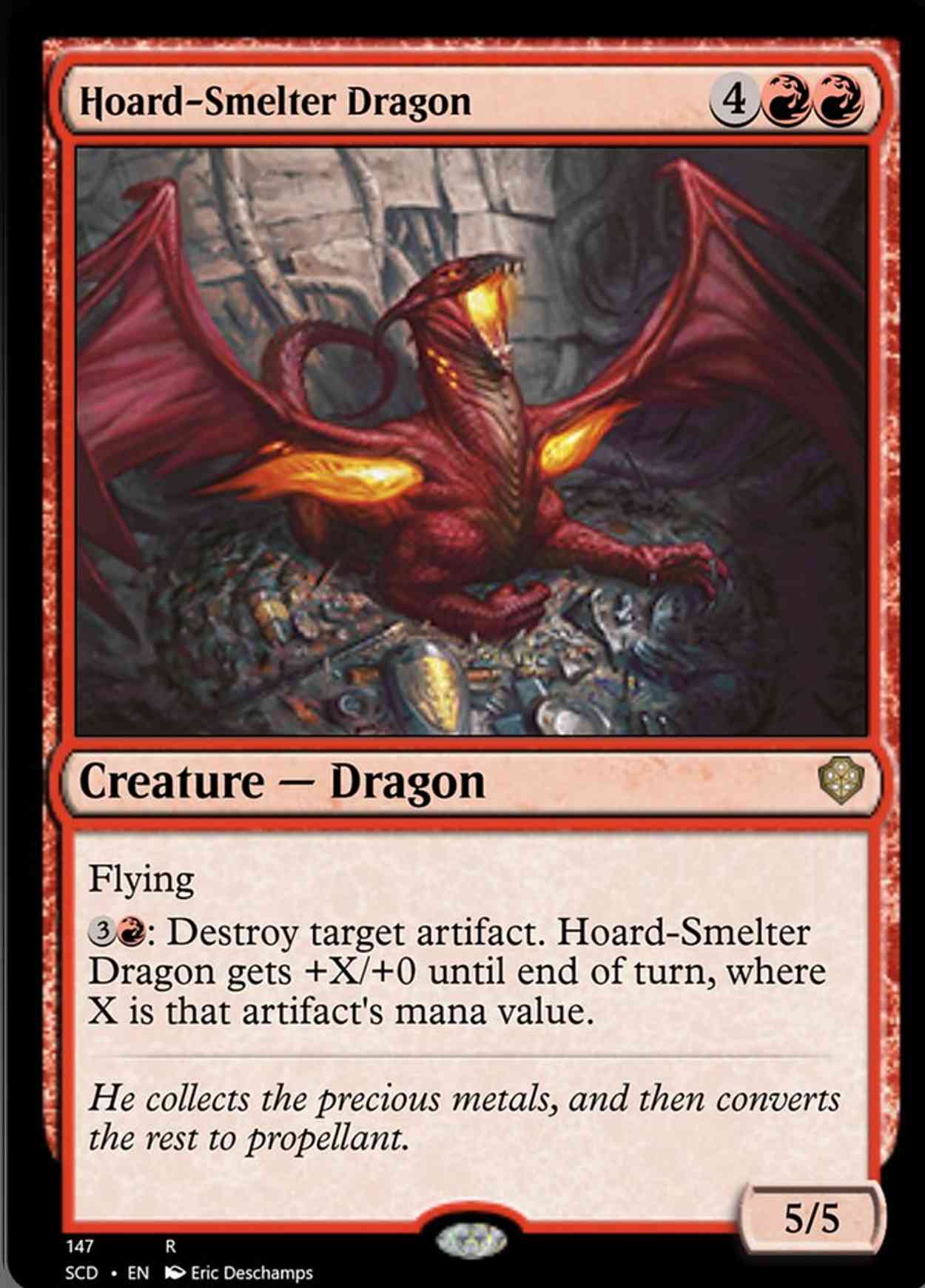 Hoard-Smelter Dragon Price from mtg Starter Commander Decks