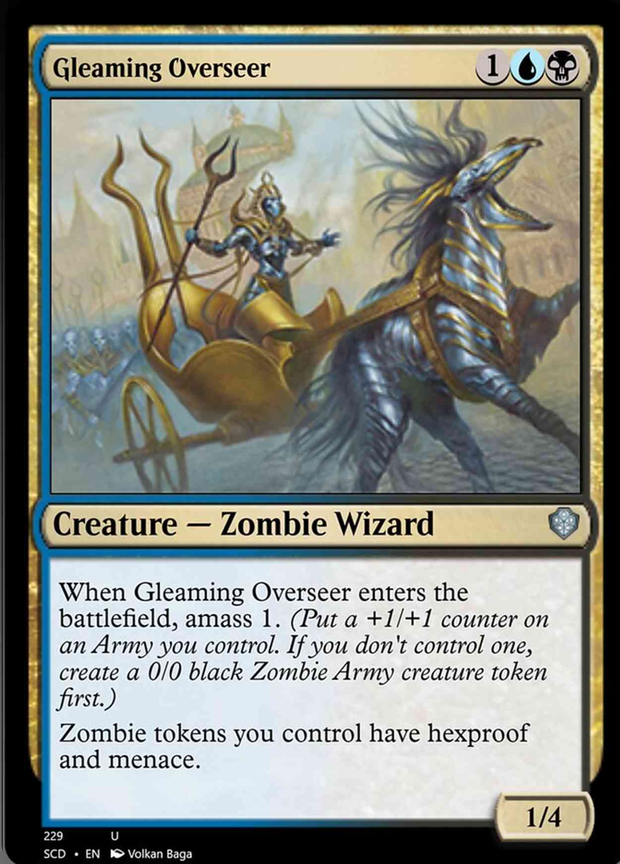Gleaming Overseer Price from mtg Starter Commander Decks