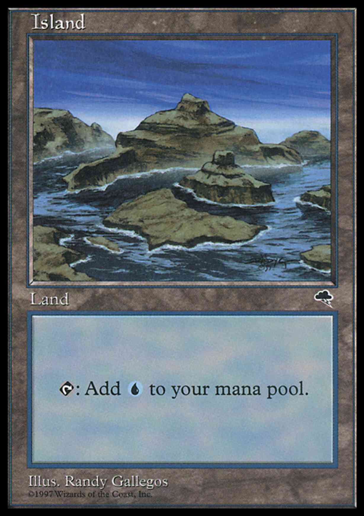 Island (Inlet) Price from mtg Tempest