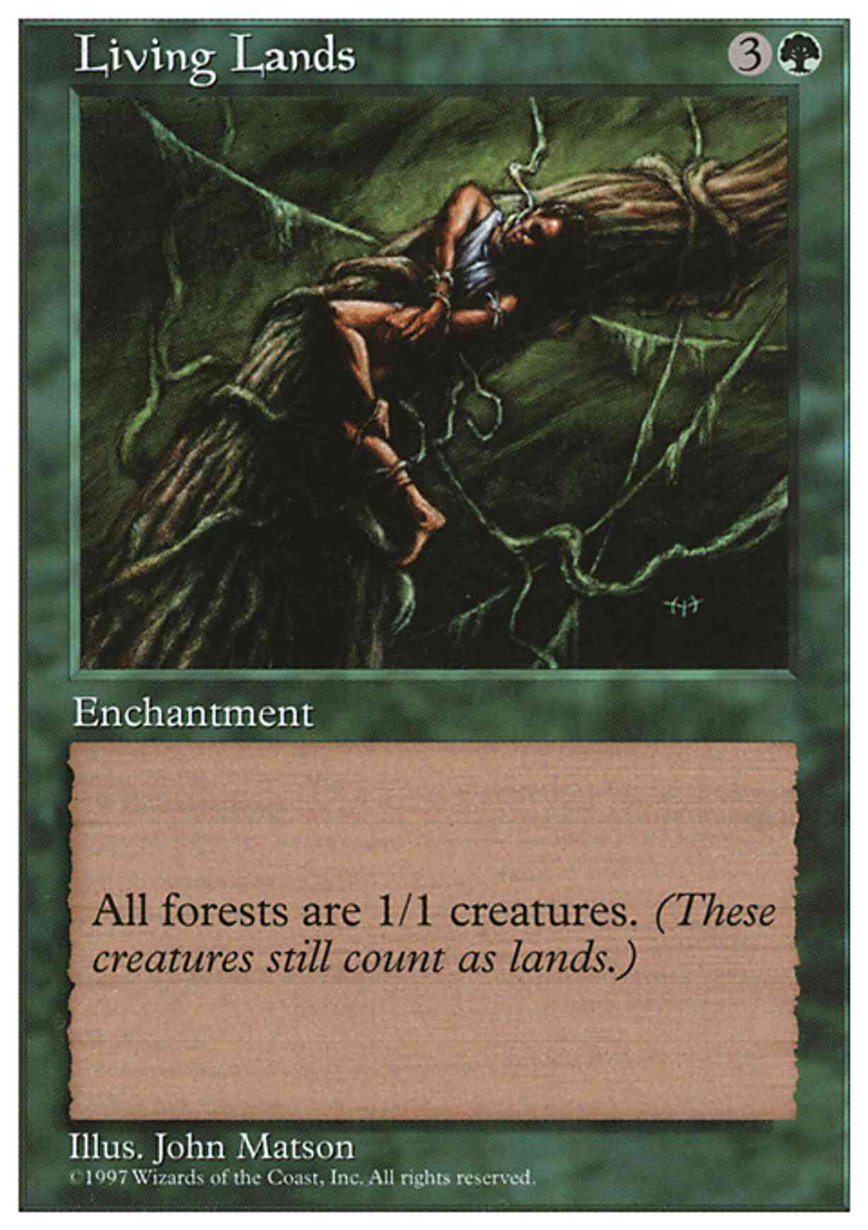 Living Lands Price from mtg Fifth Edition