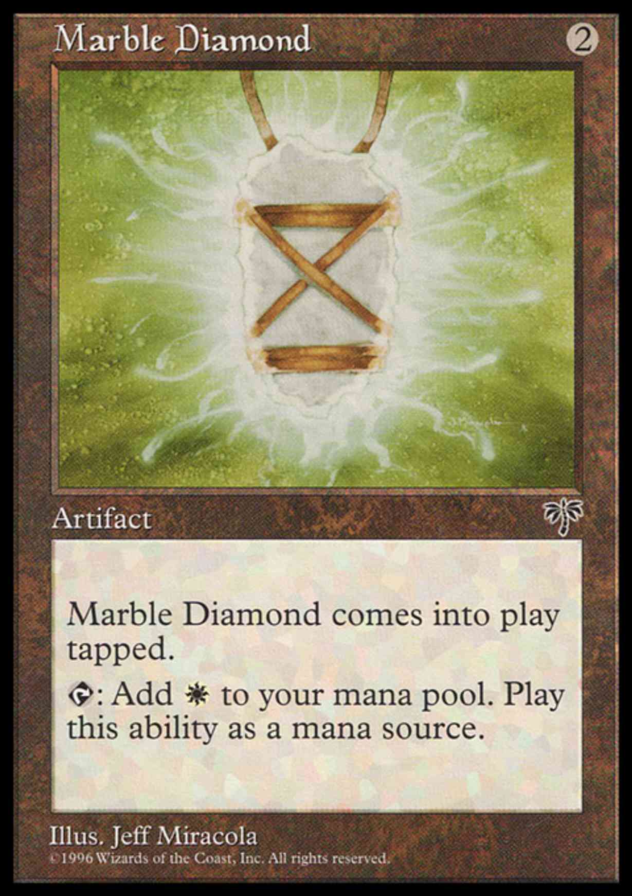 Marble Diamond Price from mtg Mirage