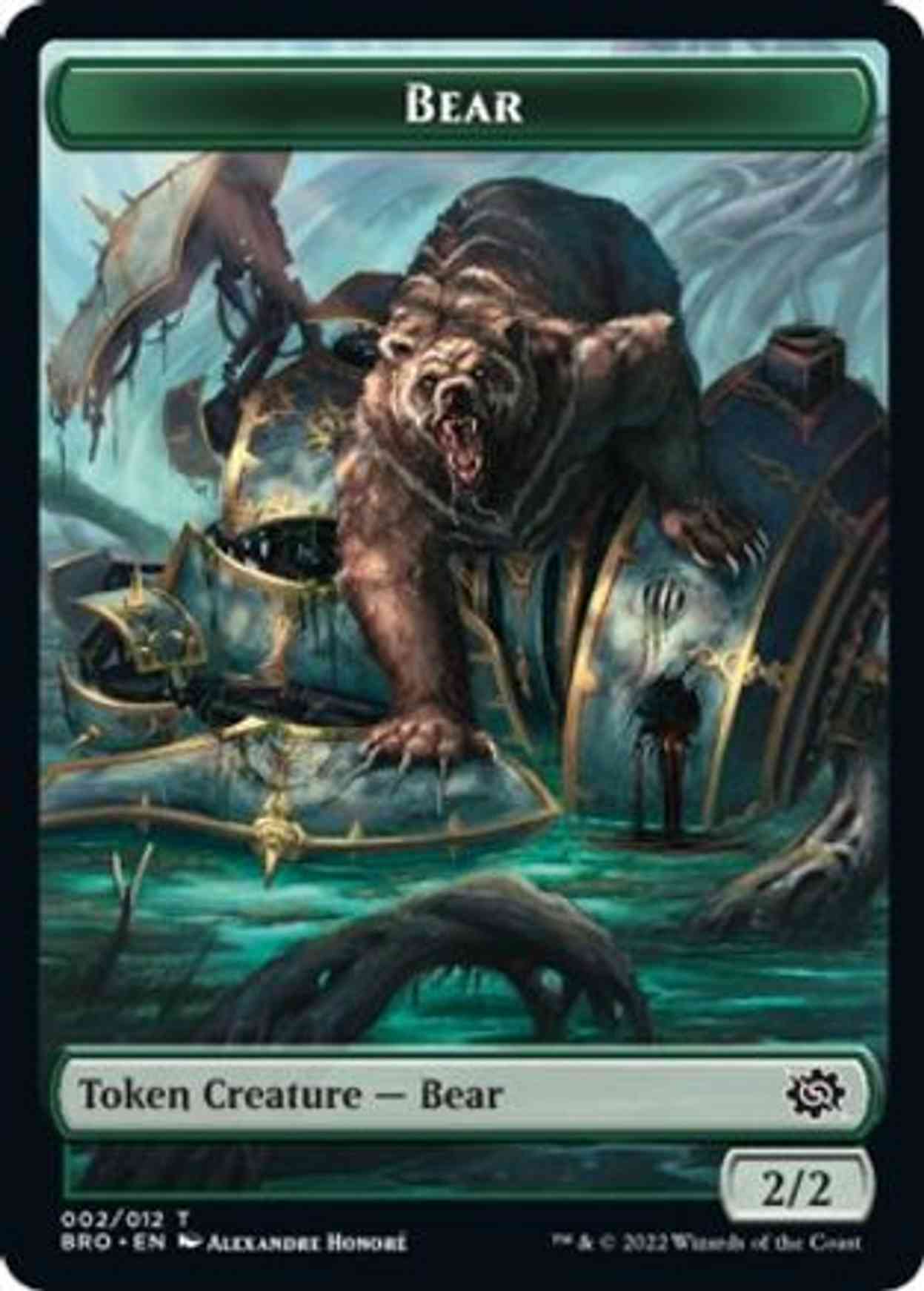 Bear Token Price The Brothers' War MTG