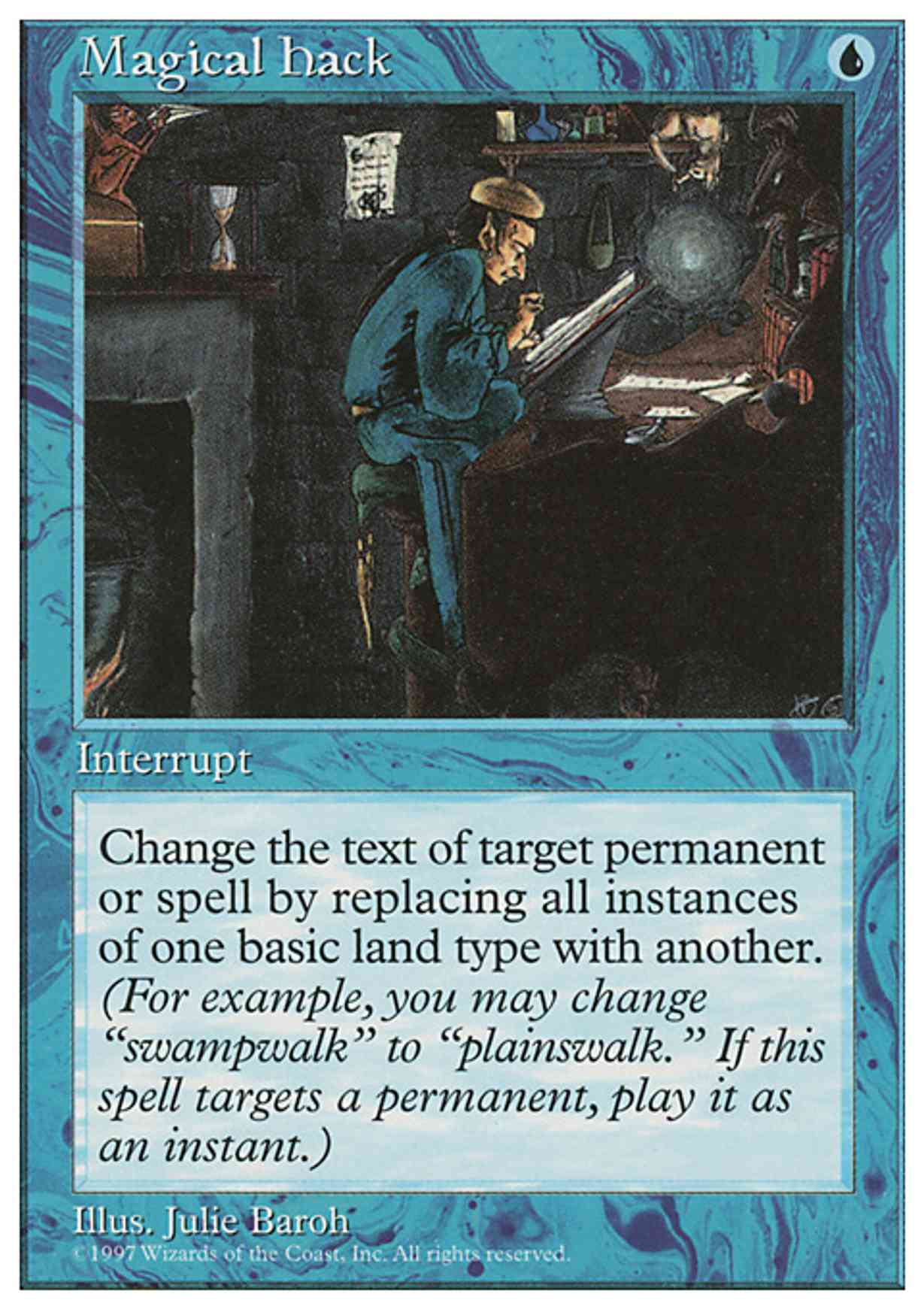 Magical Hack Price from mtg Fifth Edition