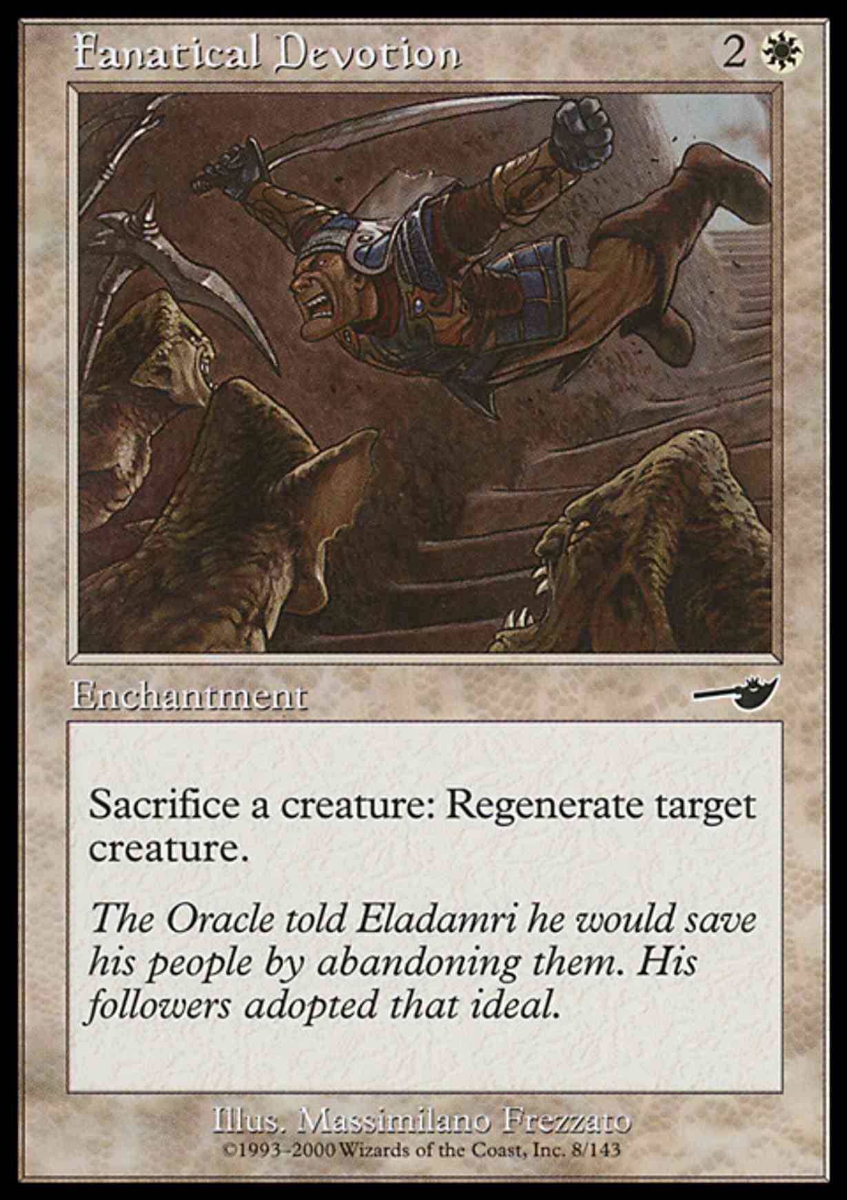 Fanatical Devotion Price from mtg Nemesis