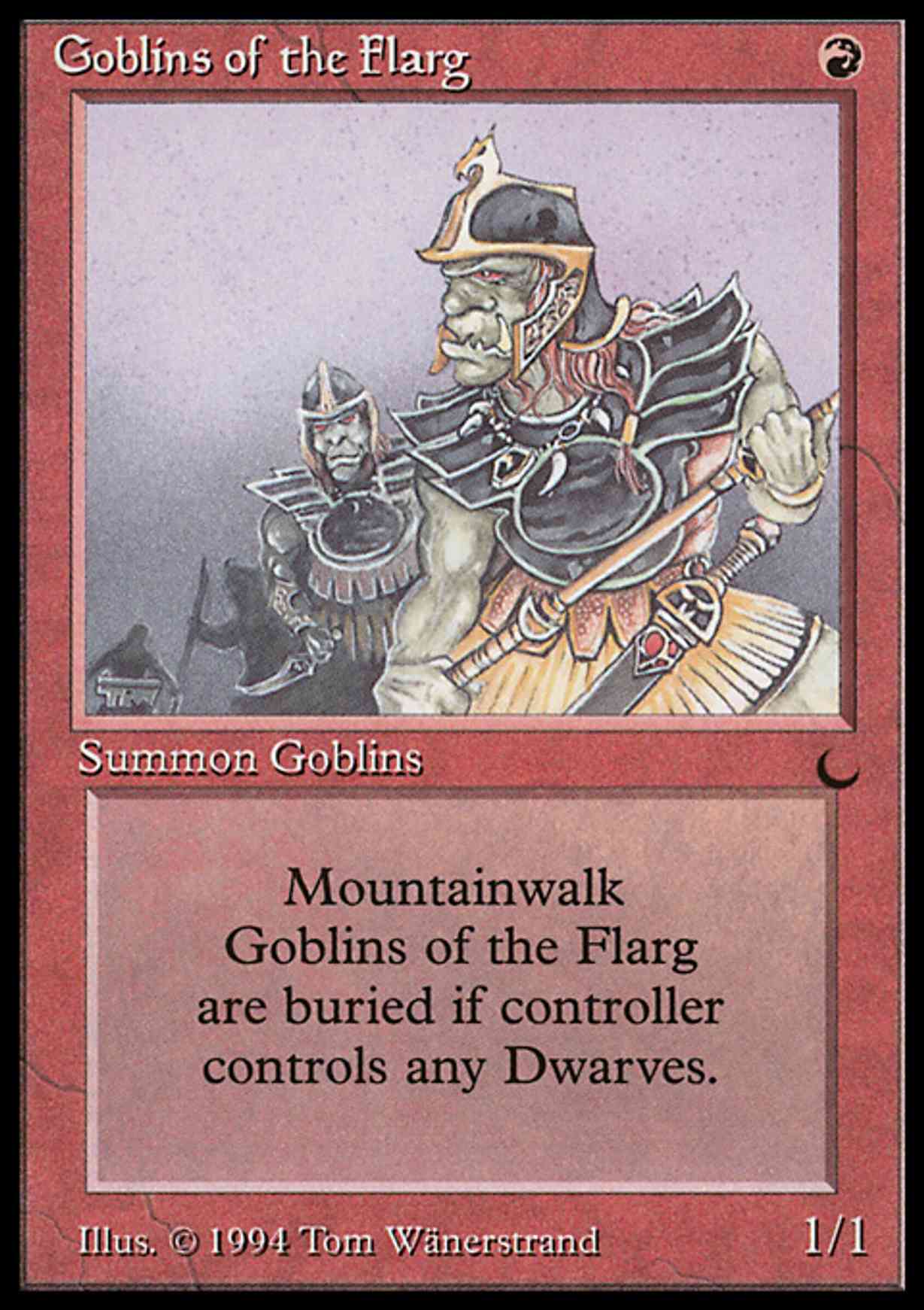 Goblins of the Flarg Price from mtg The Dark