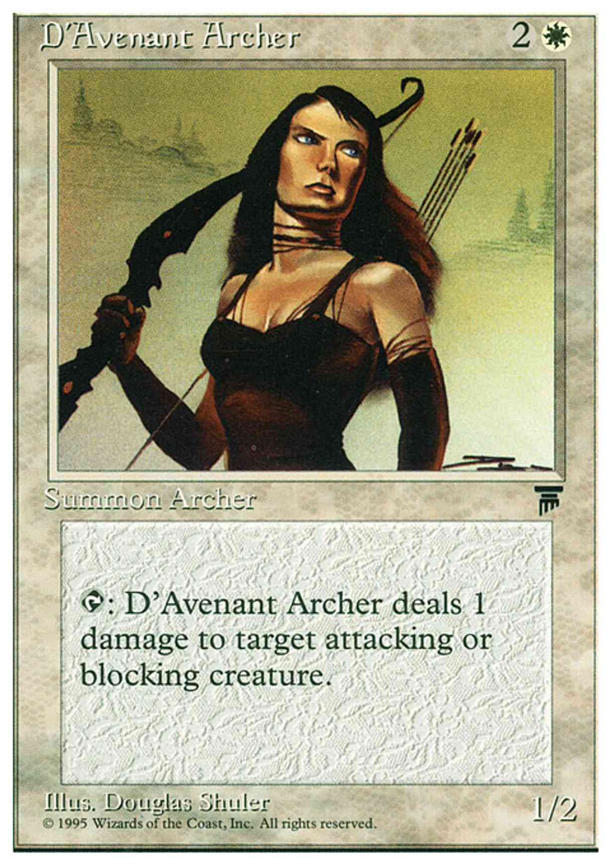 D'Avenant Archer Price from mtg Chronicles