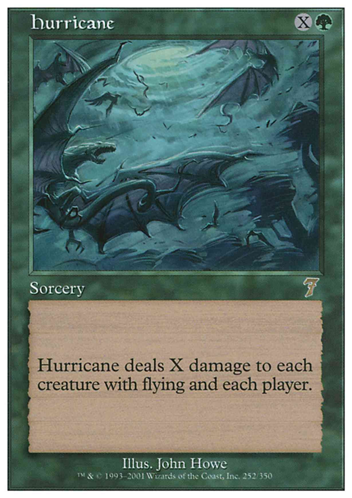 Hurricane Price from mtg Seventh Edition