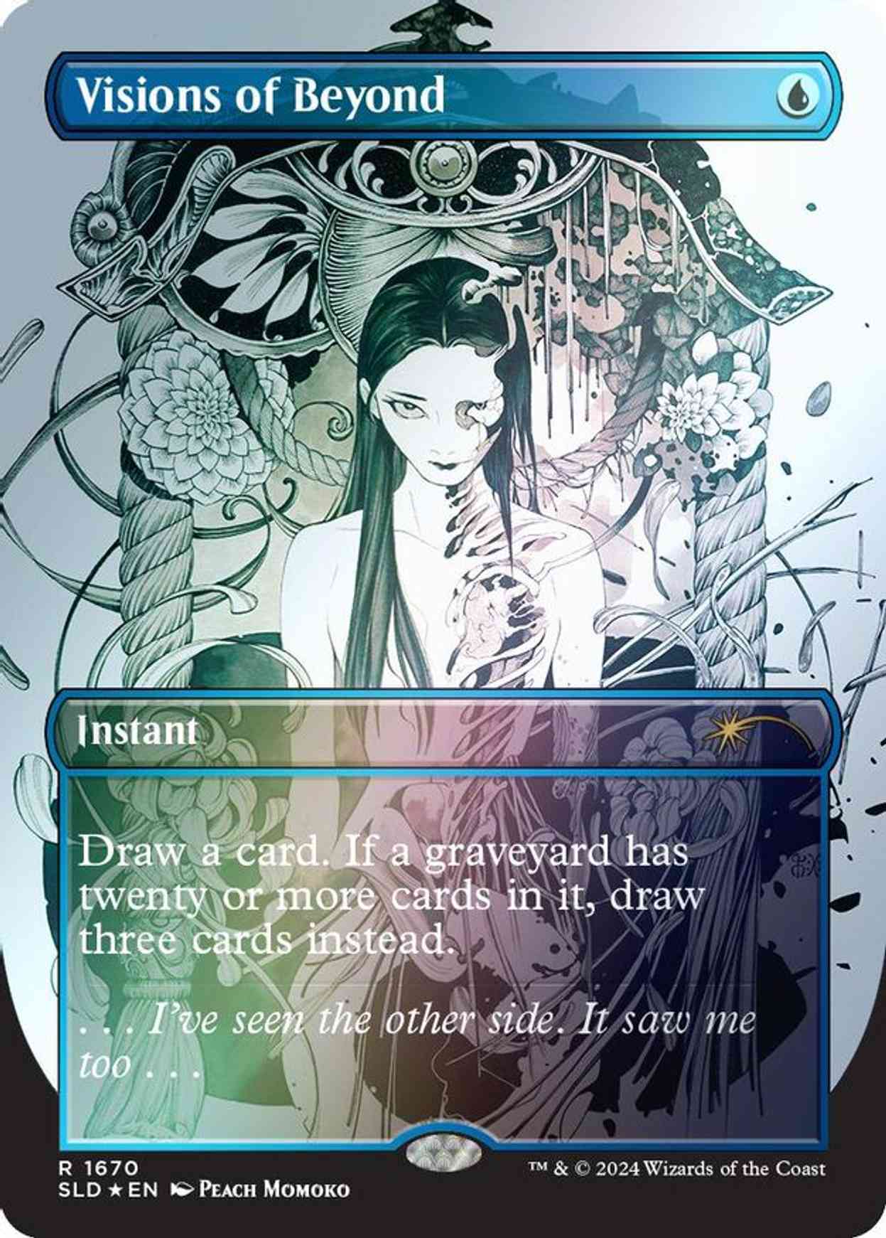 Visions of Beyond (Rainbow Foil) Price from mtg Secret Lair Drop Series