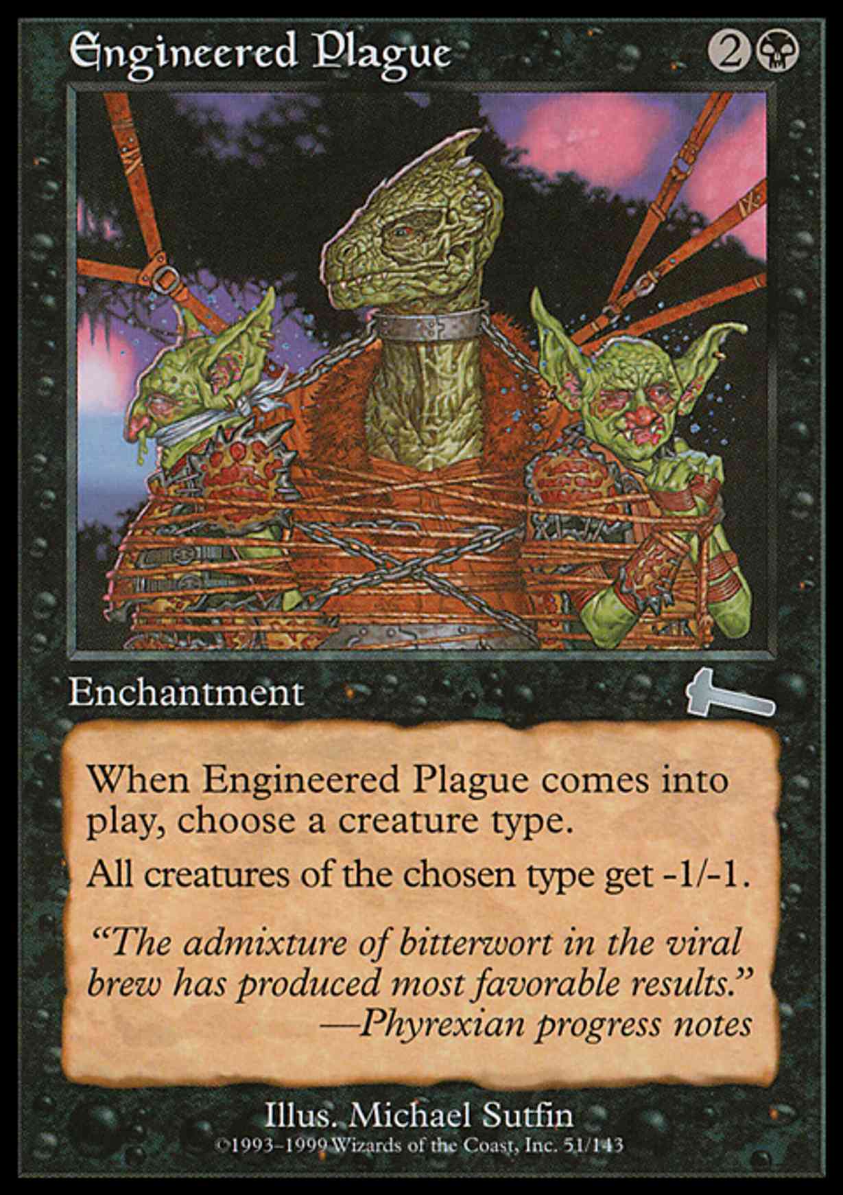 Engineered Plague Price from mtg Urza's Legacy