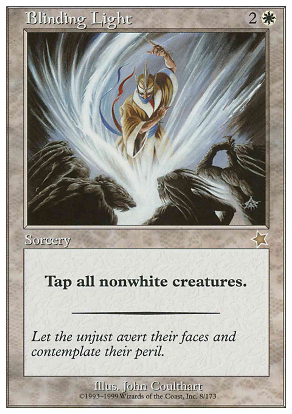 Blinding Light Price from mtg Starter 1999