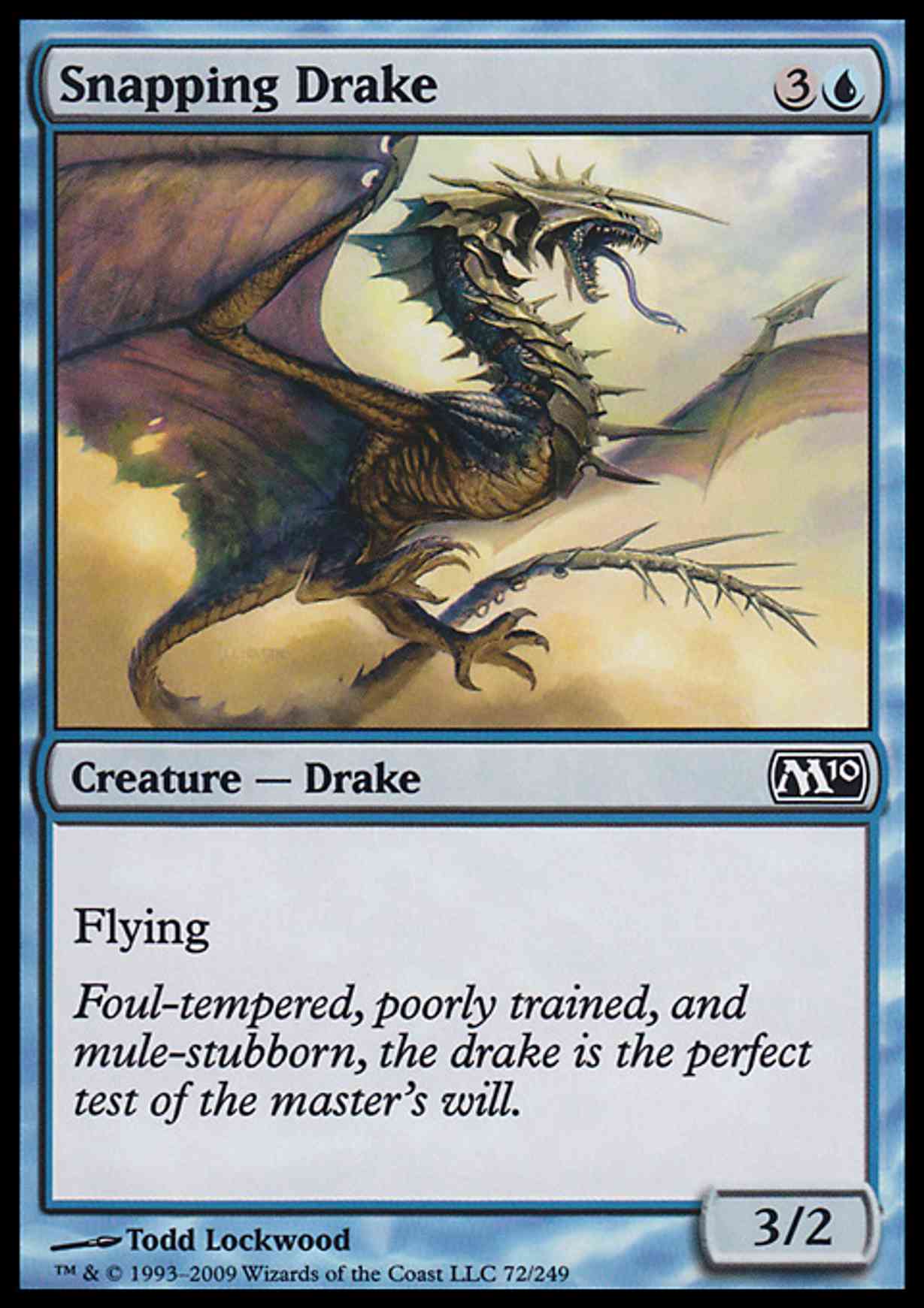 Snapping Drake Price from mtg Magic 2010