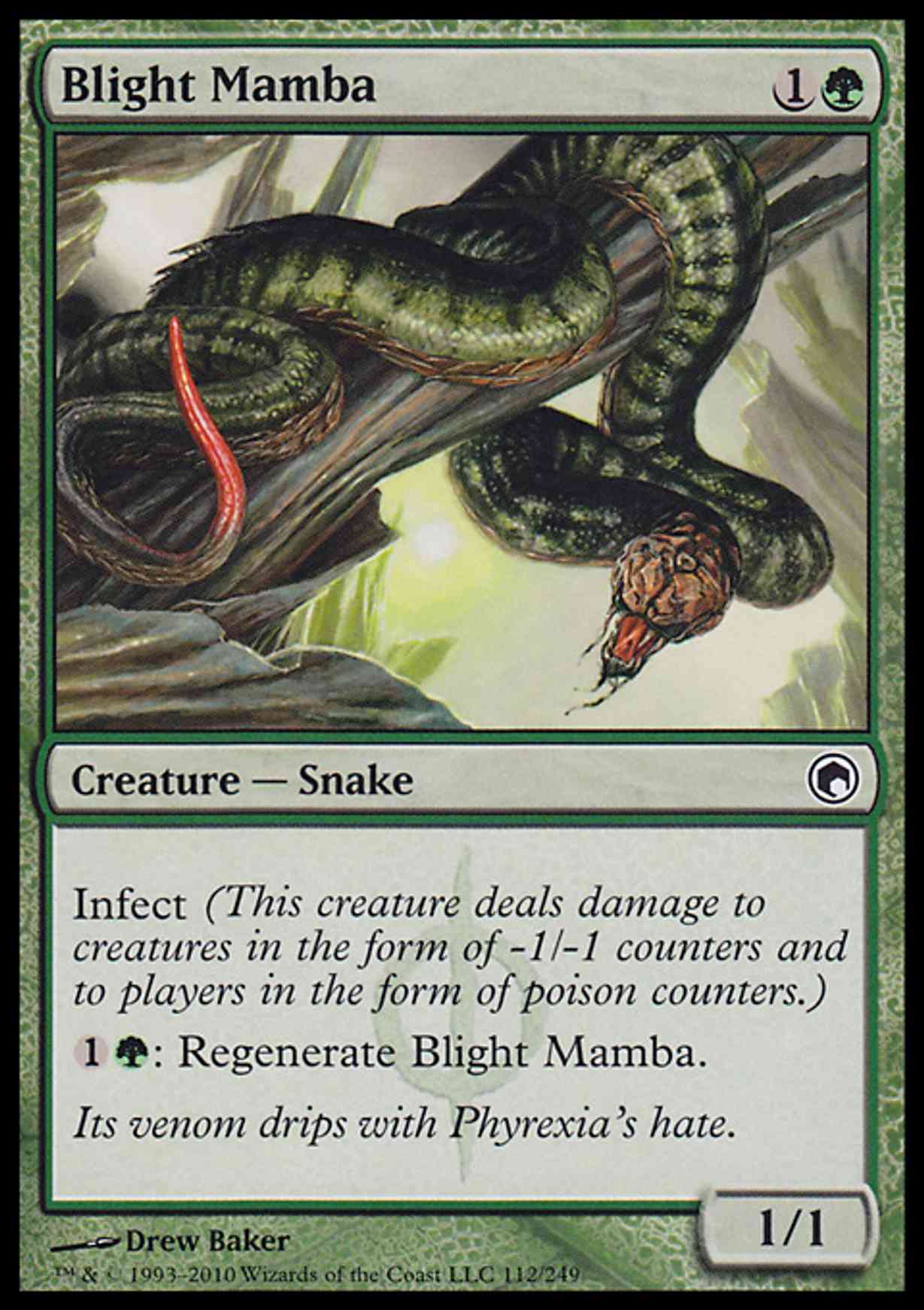 Blight Mamba Price from mtg Scars of Mirrodin