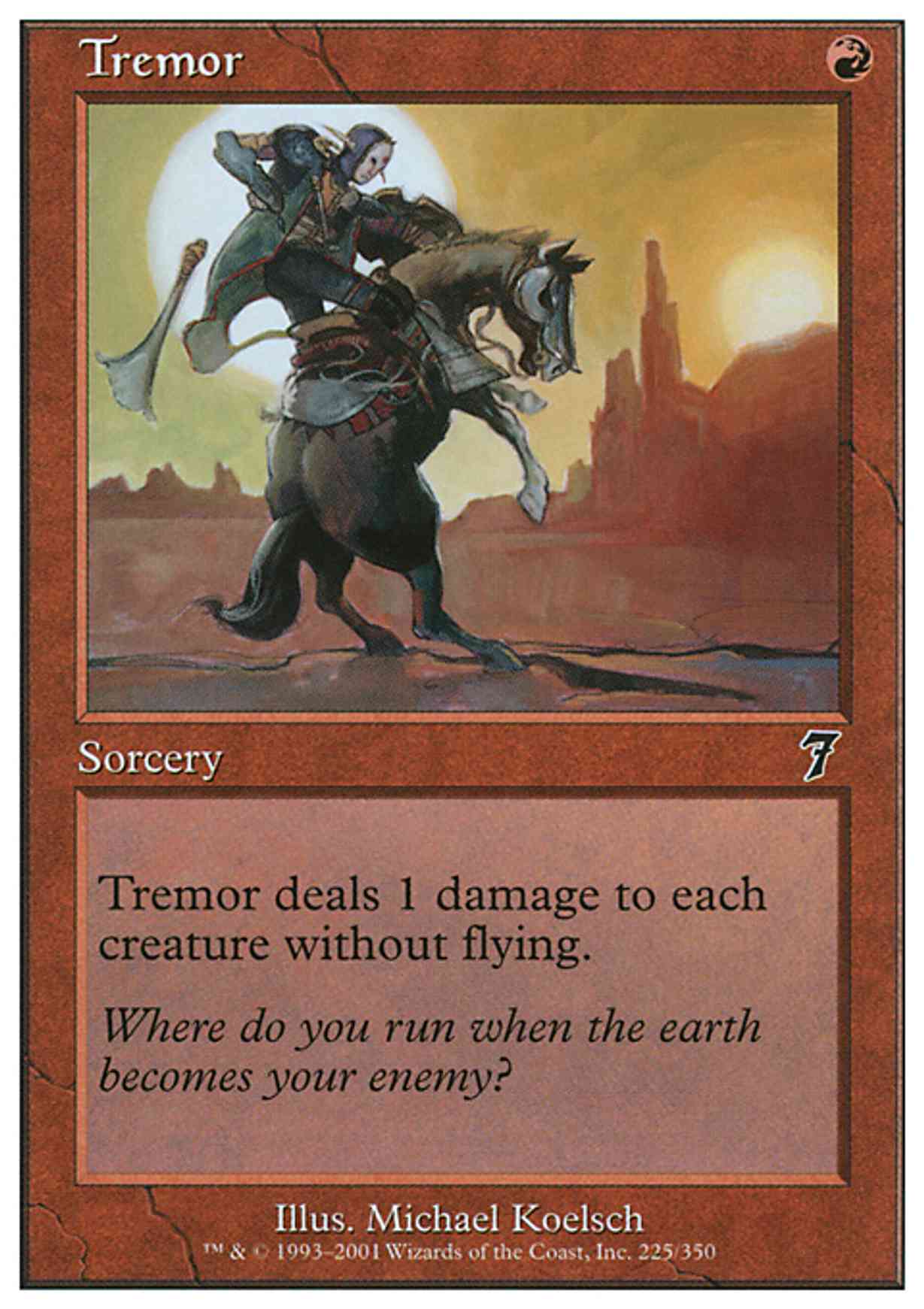 Tremor Price from mtg Seventh Edition
