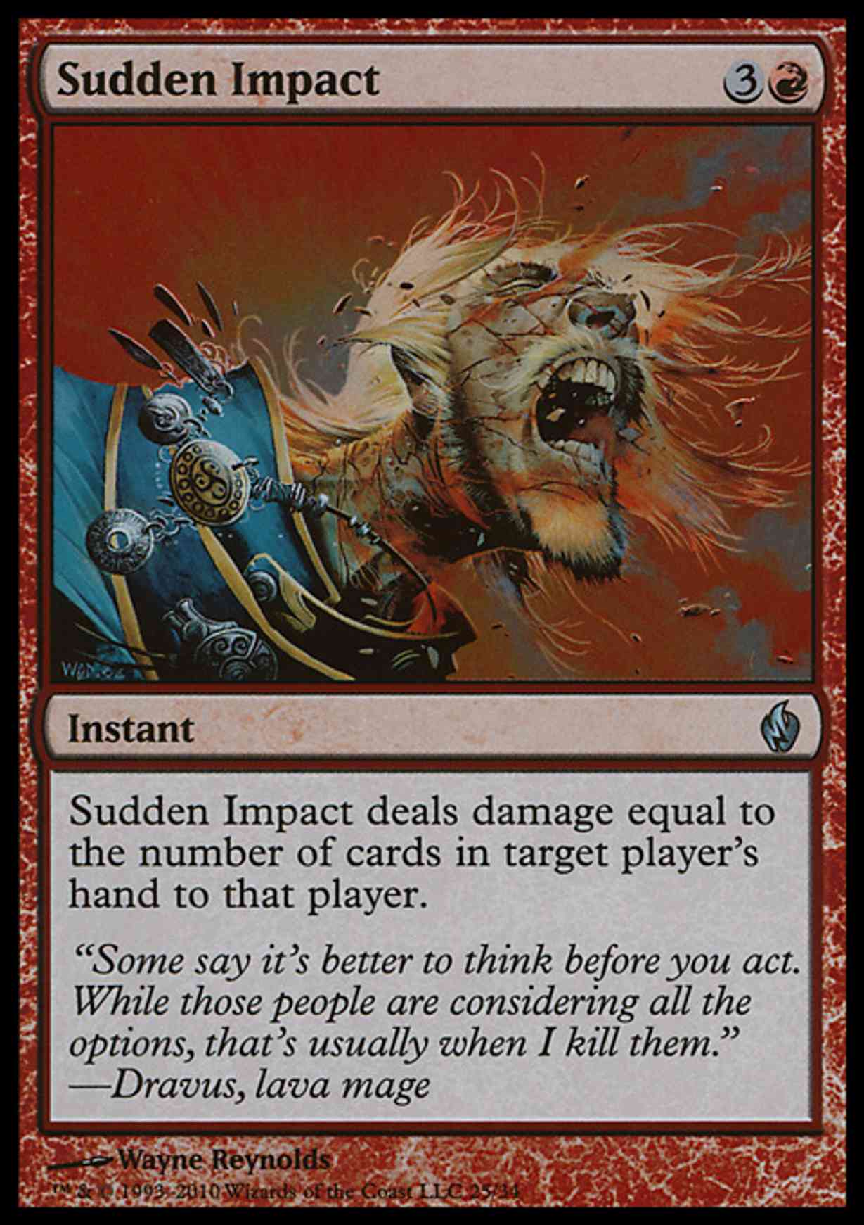 Sudden Impact Price from mtg Premium Deck Series: Fire and Lightning
