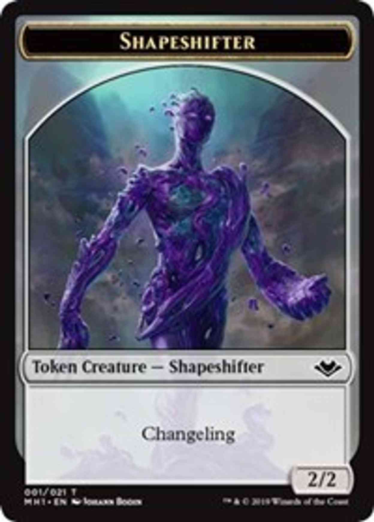 Shapeshifter Token (001) Price from mtg Modern Horizons