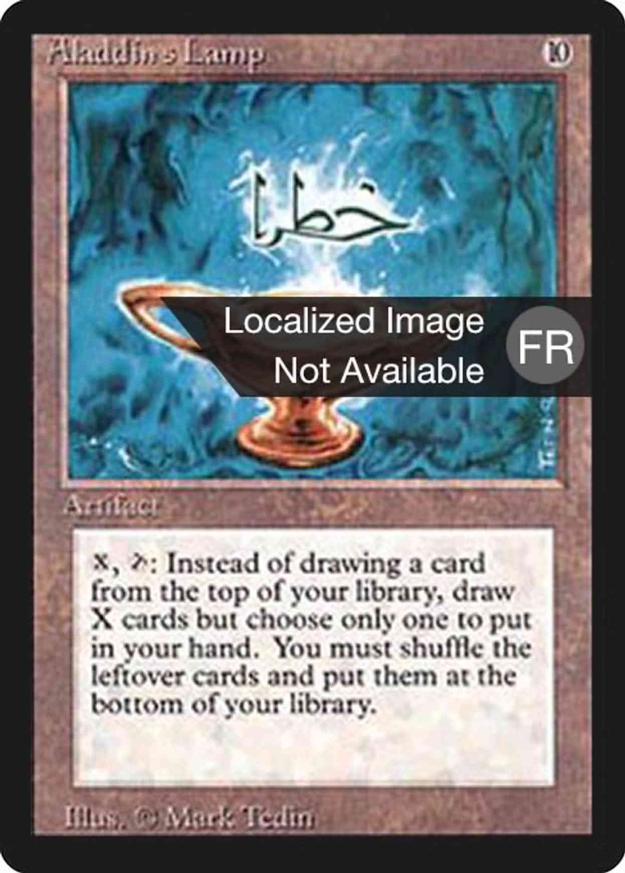 Aladdin's Lamp Price from mtg Revised Edition (Foreign Black Border)